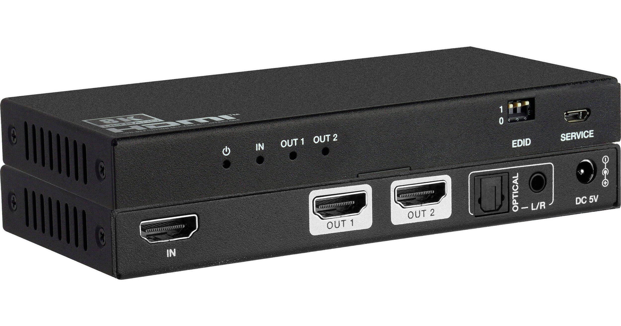 KanexPro 8K HDMI 1x2 Splitter with Audio SP-1X2A8K B&H Photo