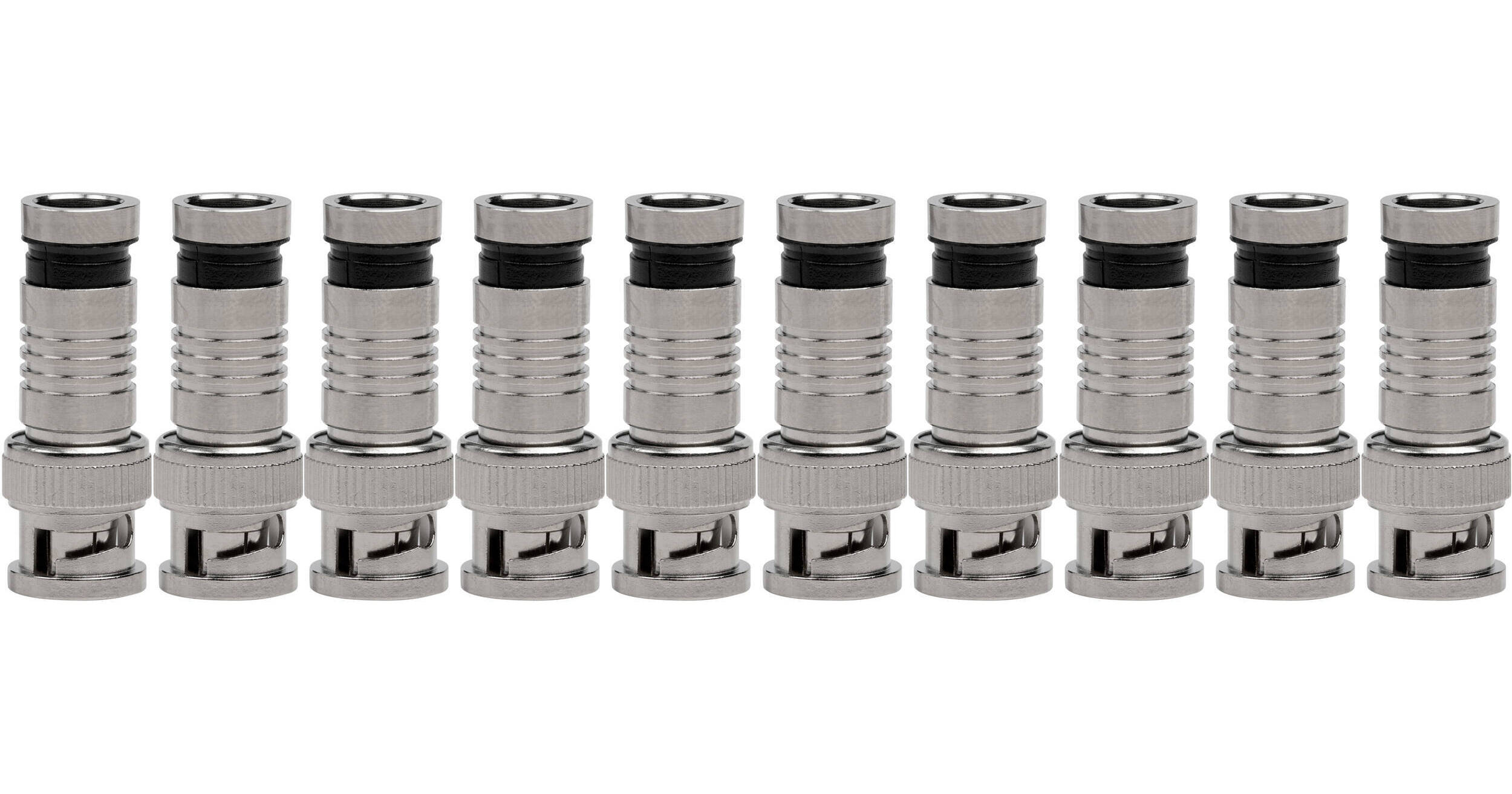 Jonard Tools BNC Compression Connectors (Pack of 10) BNC-10 B&H