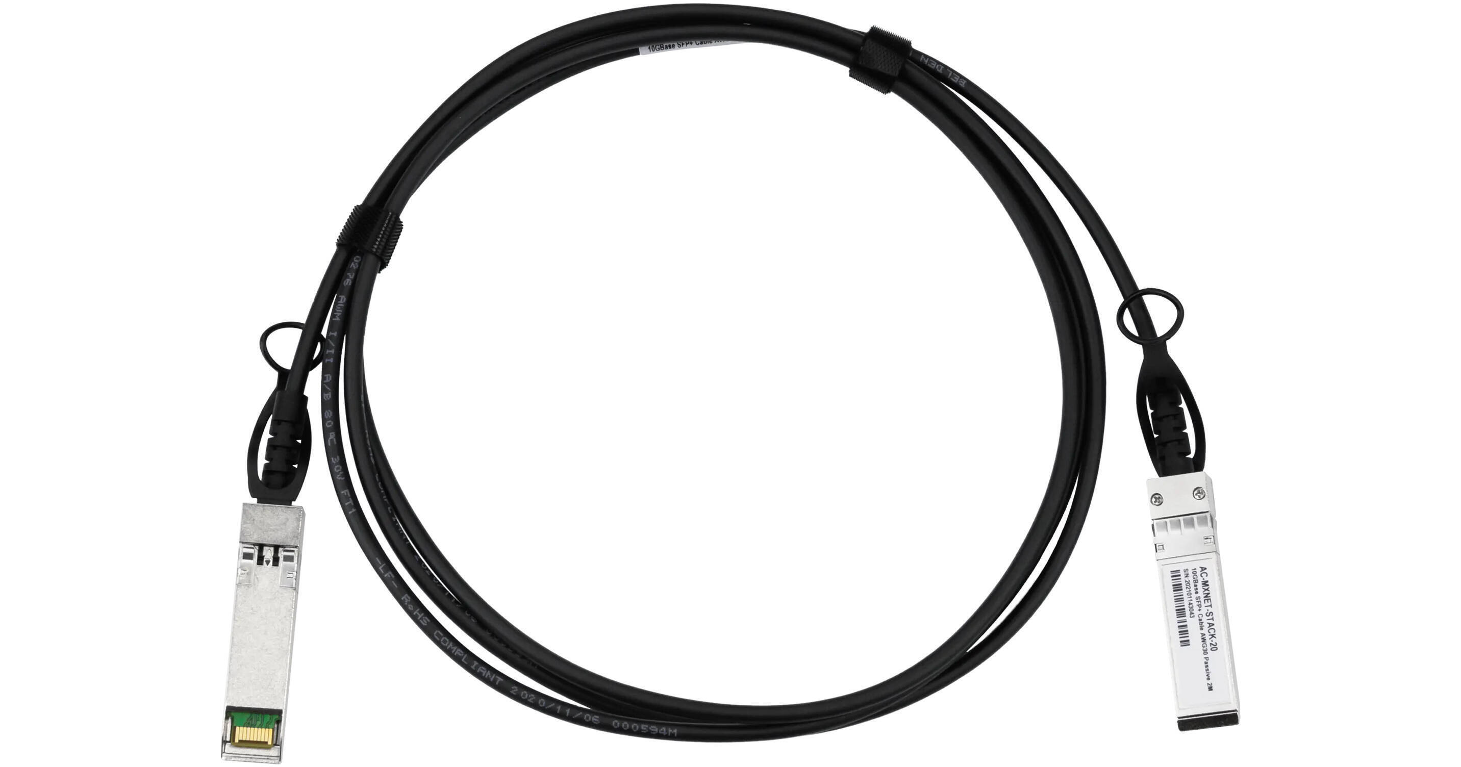 AVPro Edge MXNet 1G DAC Stacking Cable (9.8') AC-MXNET-STACK-3M