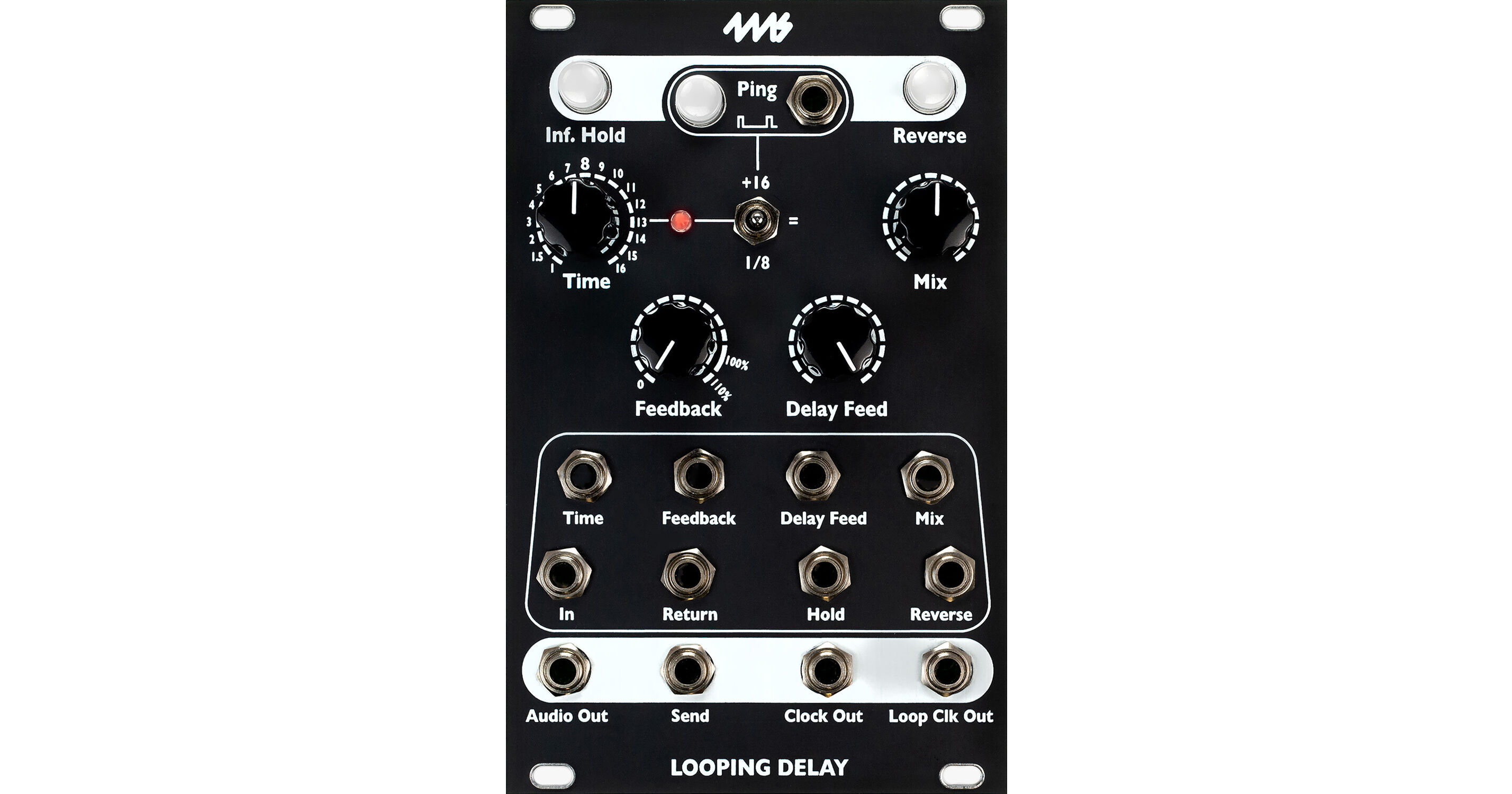 4ms Looping Delay Eurorack Module (16 HP) LD B&H Photo Video