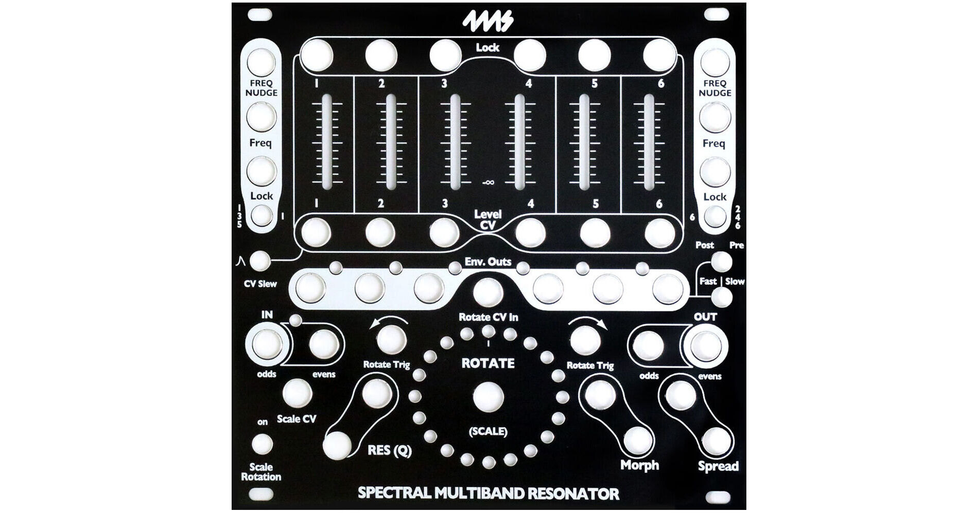 4ms Spectral Multiband Resonator SPECTRALMULTIBANDRESONATOR B&H