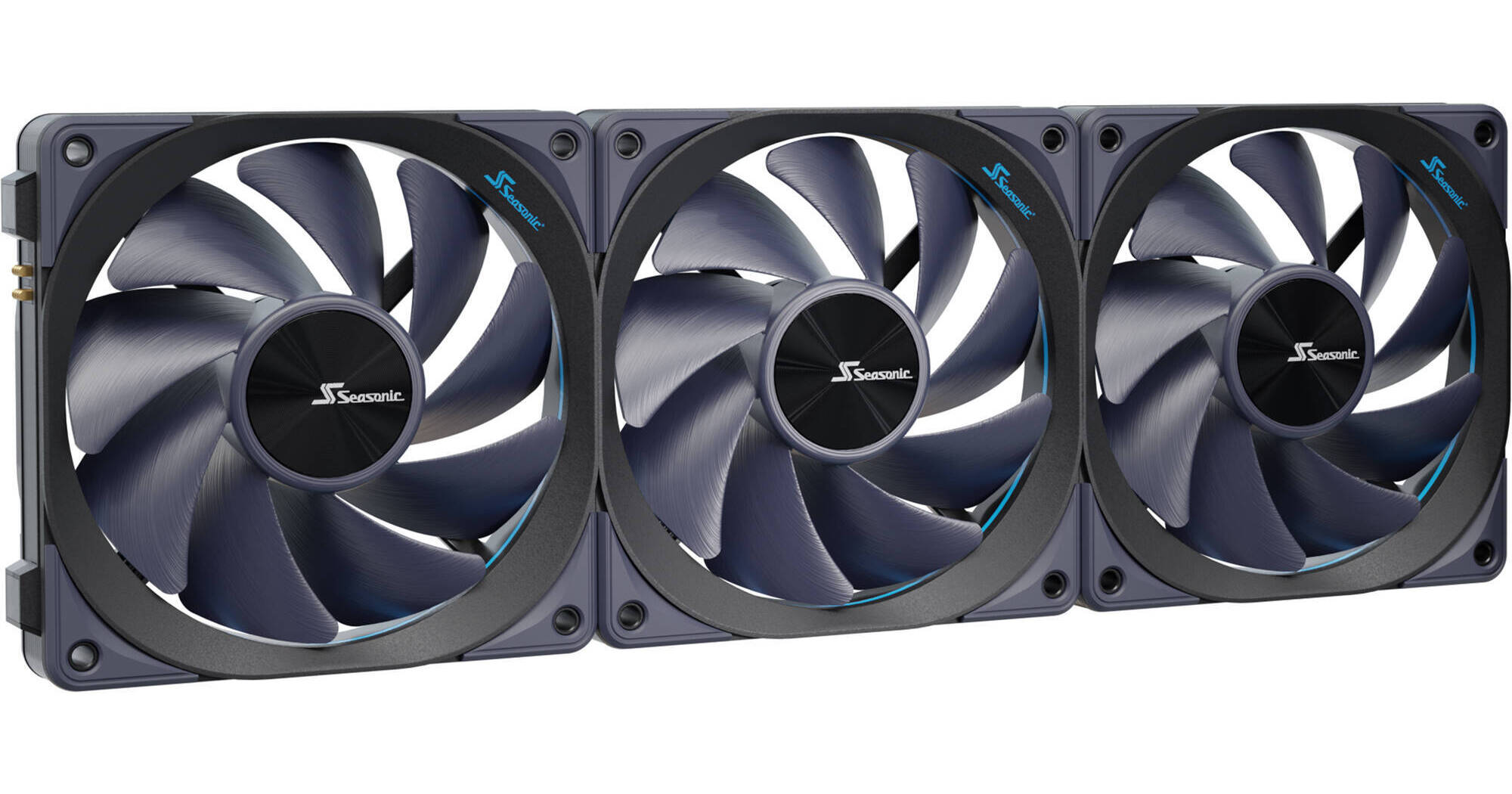 SeaSonic Electronics MagFlow 1225 PWM 120mm MAGFLOW 3-FAN KIT