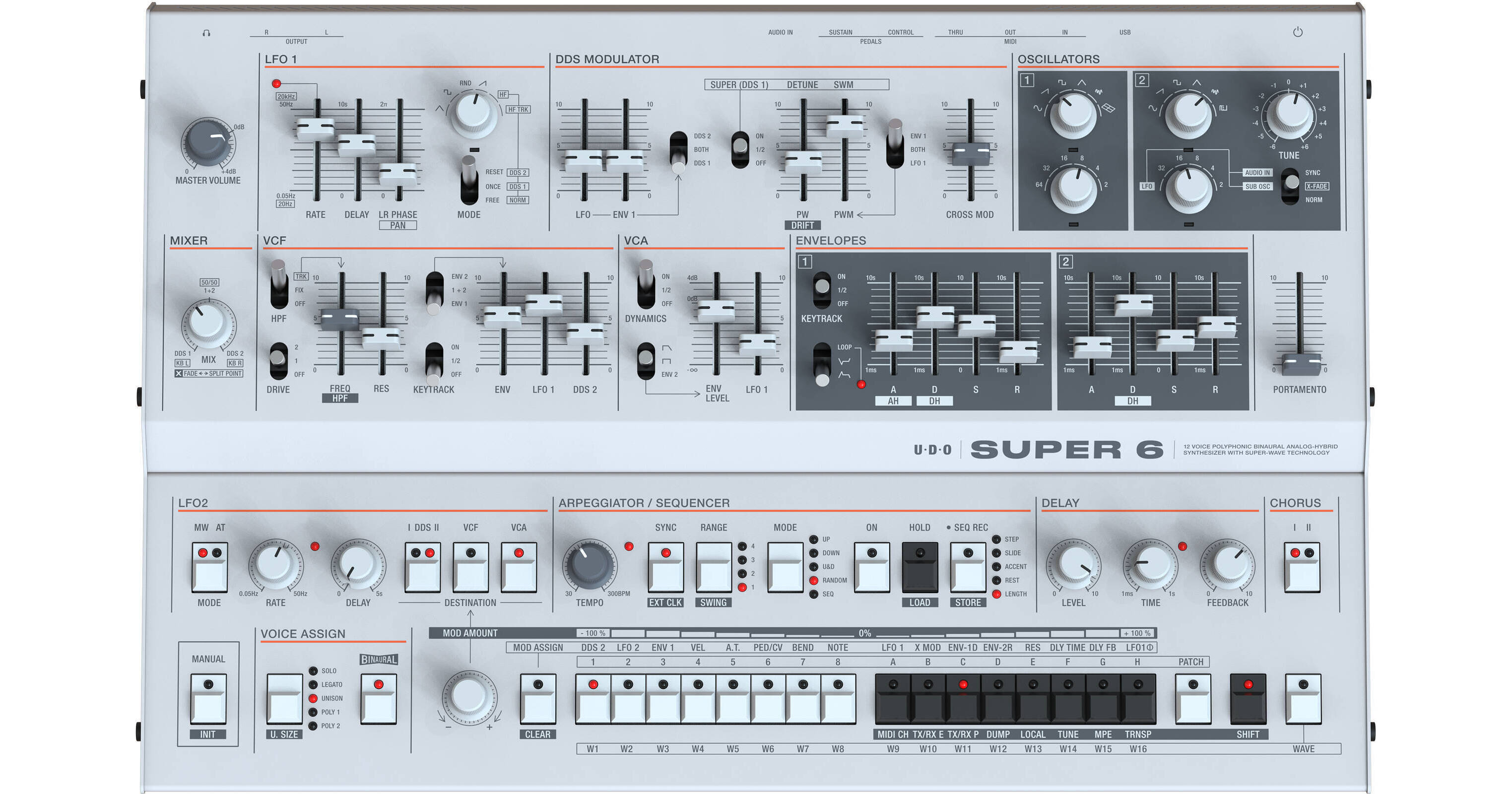 UDO Audio Super 6 Digital-Analog Hybrid Desktop SUPER 6 DESKTOP