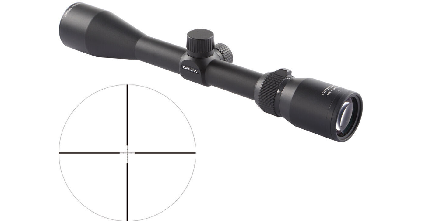 Optisan HX 4-12x40 SFP MOA Riflescope with BRC Reticle 37505 B&H