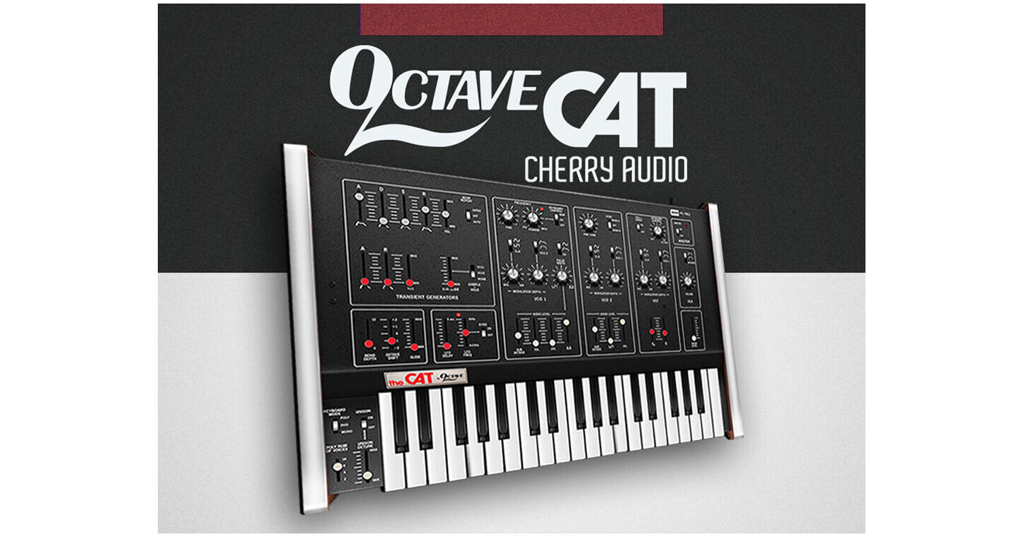 Cherry Audio OCTAVE CAT Virtual Analog OCTAVE CAT SYNTHESIZERS