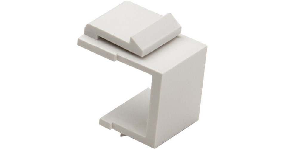 Platinum Tools Keystone Blank Insert (White) 790WH-1 B&H Photo