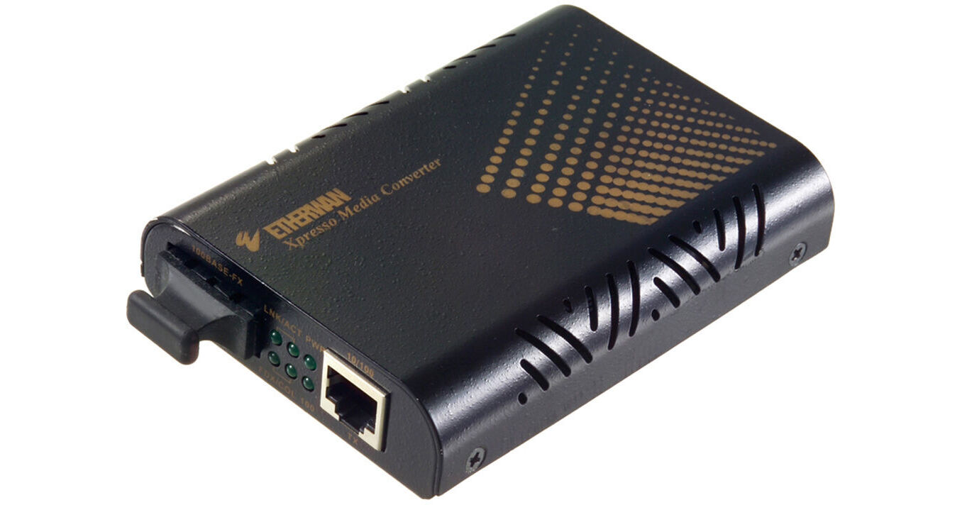 EtherWAN EL100T 10/100BASE-TX to 100BASE-FX Multi-Mode ST EL100T