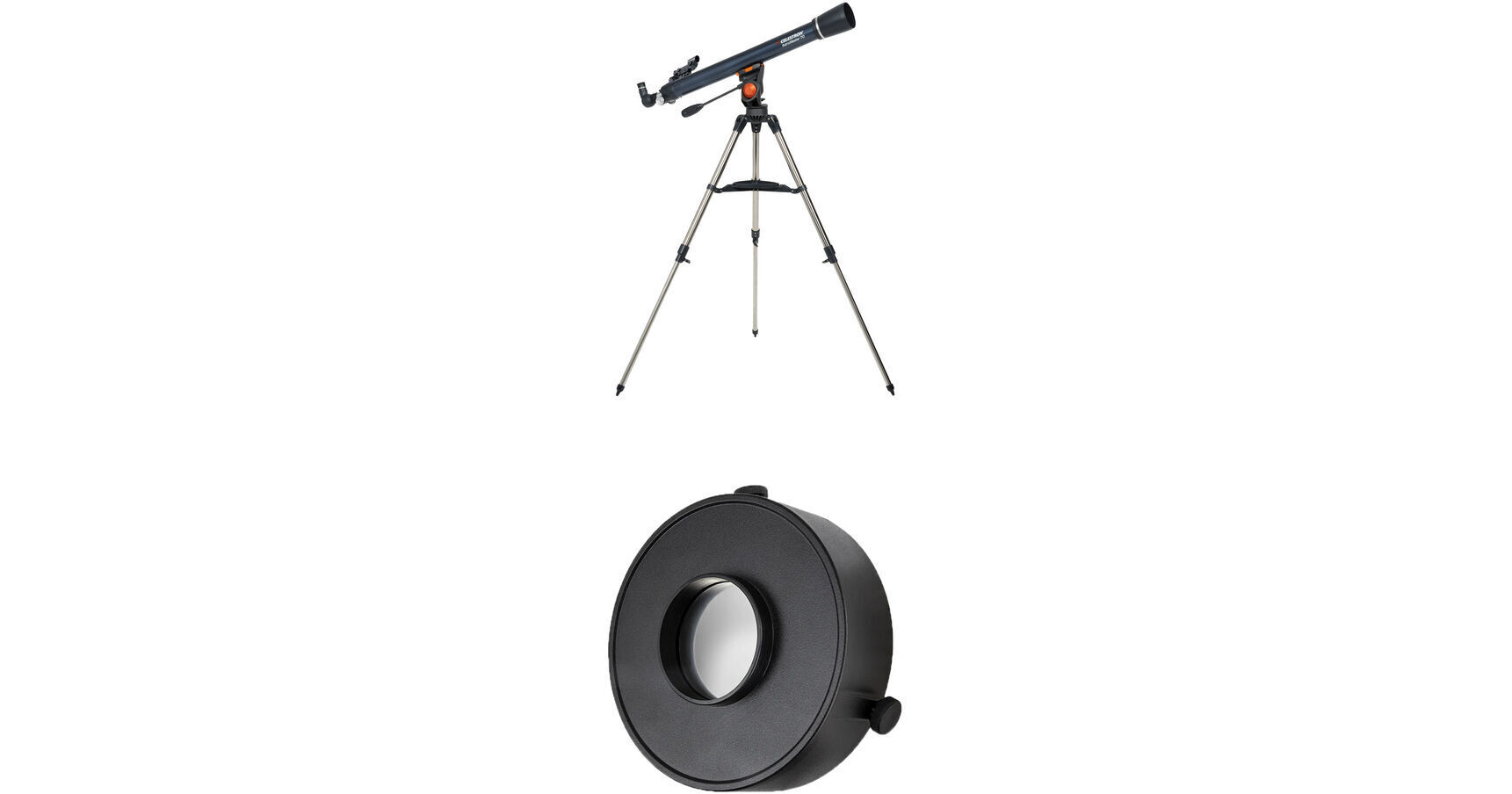 Celestron AstroMaster 70AZ 70mm Alt-Az Refractor Telescope and