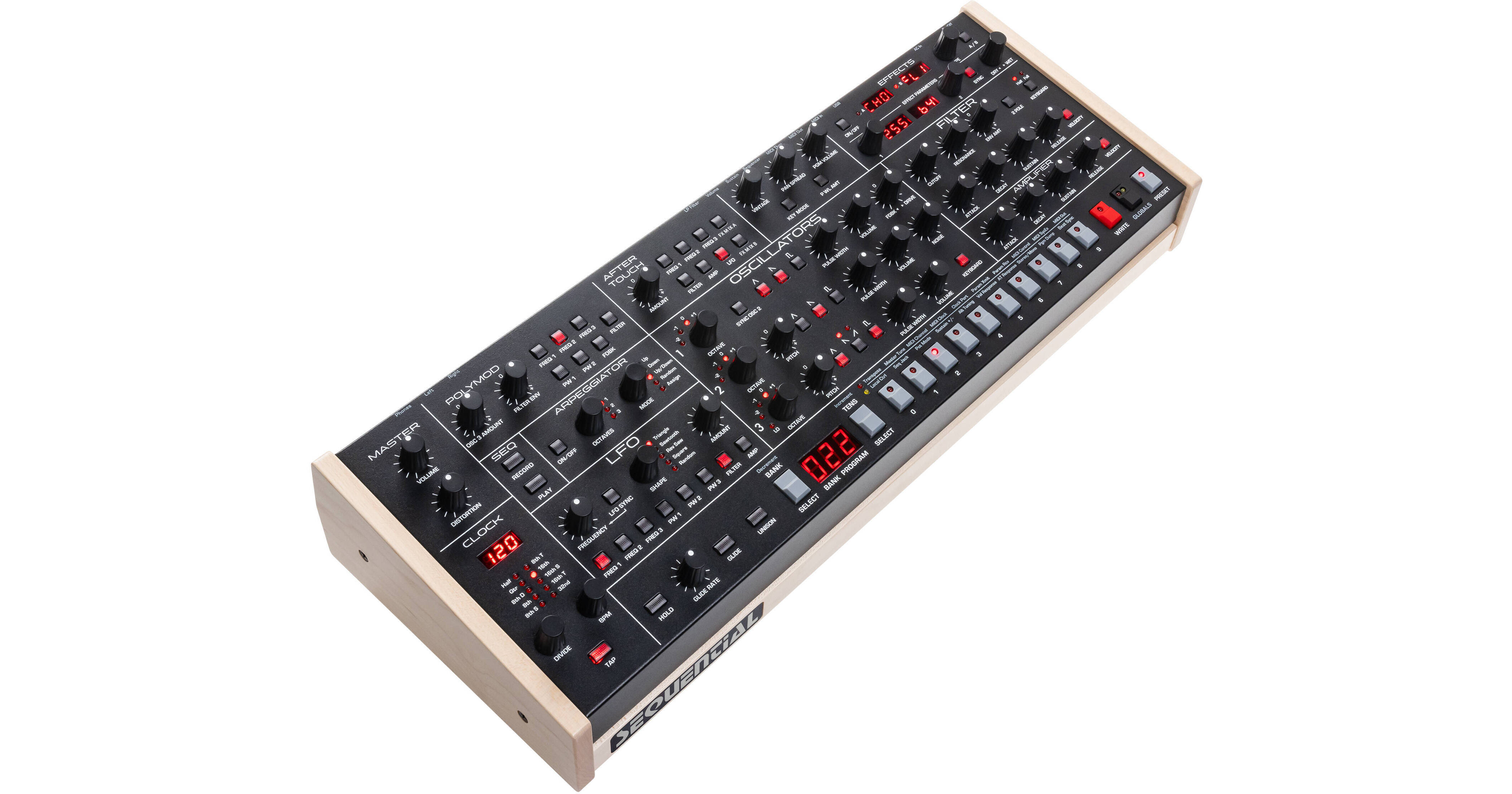 Sequential Trigon-6 Desktop 6-Voice Polyphonic Analog SEQ-3810