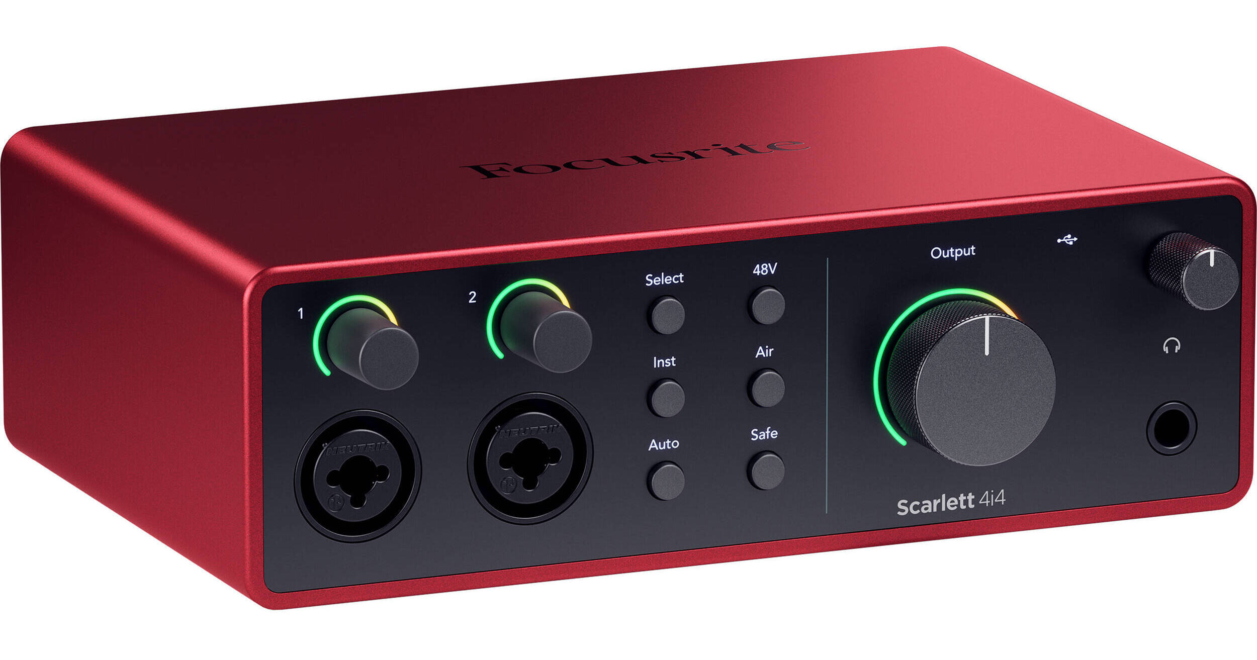 Focusrite Scarlett 4i4 USB-C Audio/MIDI Interface