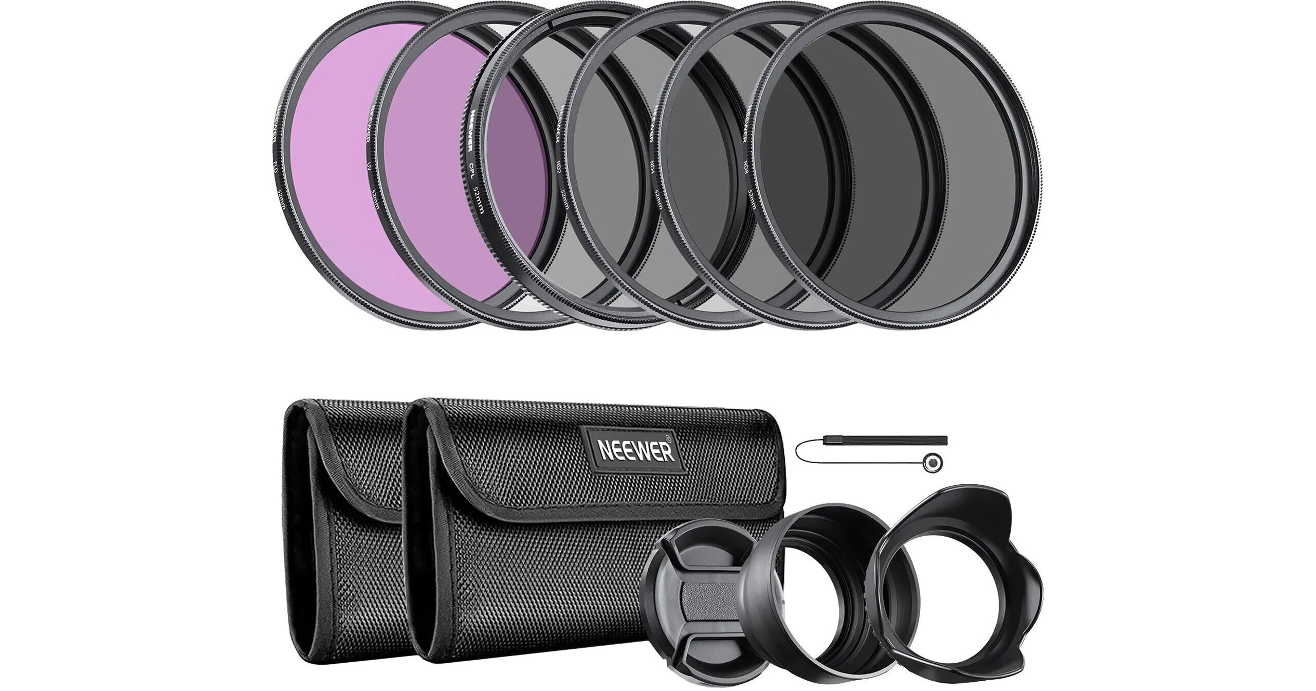 Neewer 49mm ND, CPL, UV & FLD Lens Filter Kit 66601944 B&H Photo