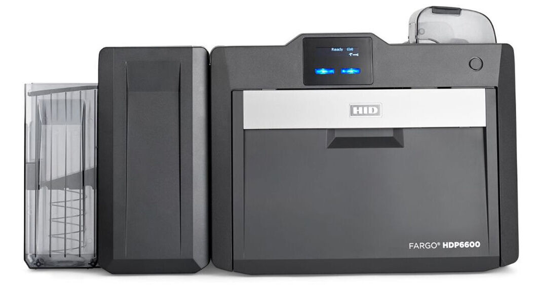 Fargo HDP6600 Dual-Sided Retransfer ID Card Printer 094940 B&H