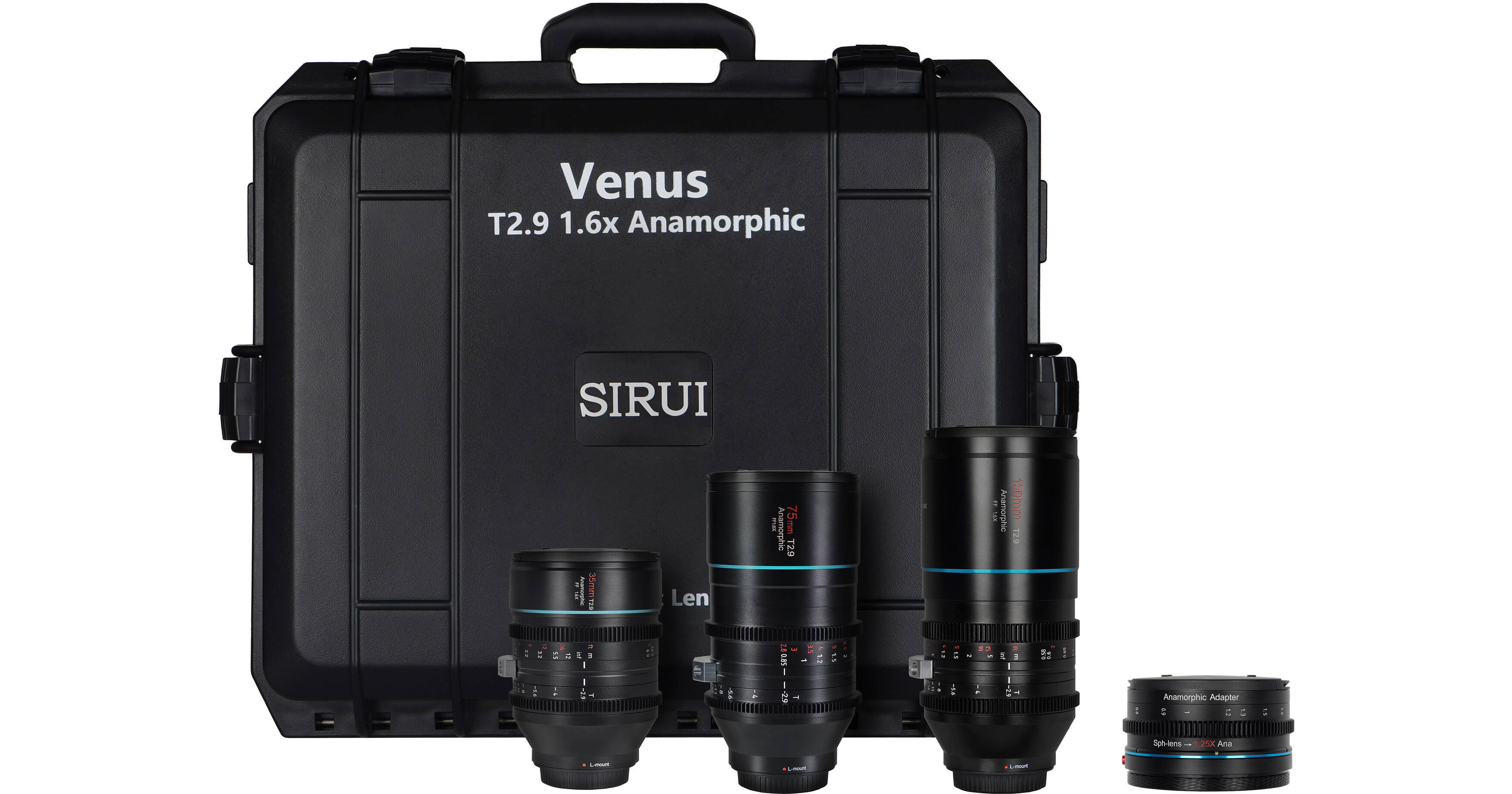 Sirui Venus T2.9 1.6x Full-Frame VENUS 1.6 X 3 SET B - L B&H