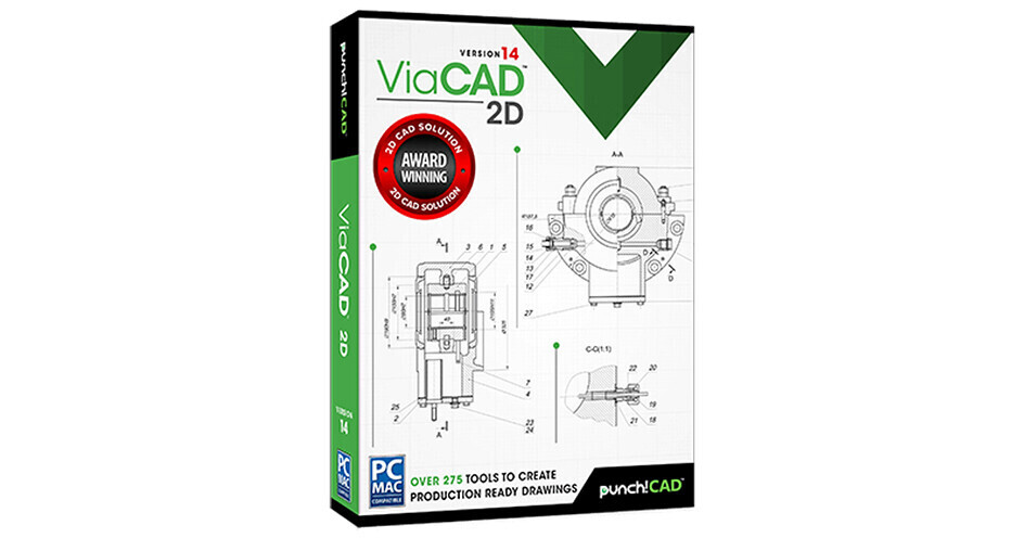 Encore Punch! ViaCAD v14 2D 47190 B&H Photo Video