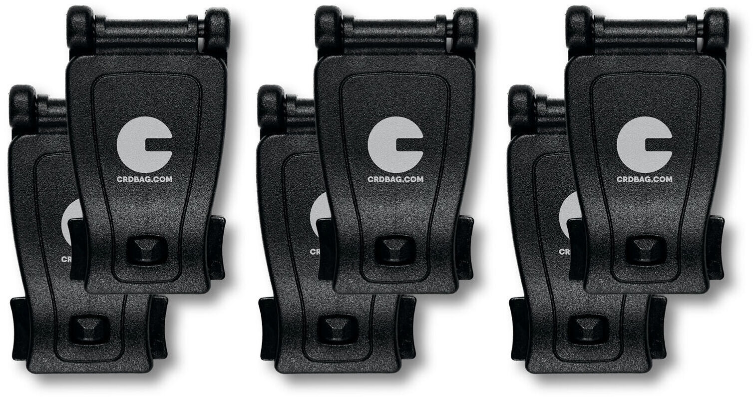 CRDBAG Nylon Buckle for MOLLE/PALS System (6-Pack) CRD_ACC_020