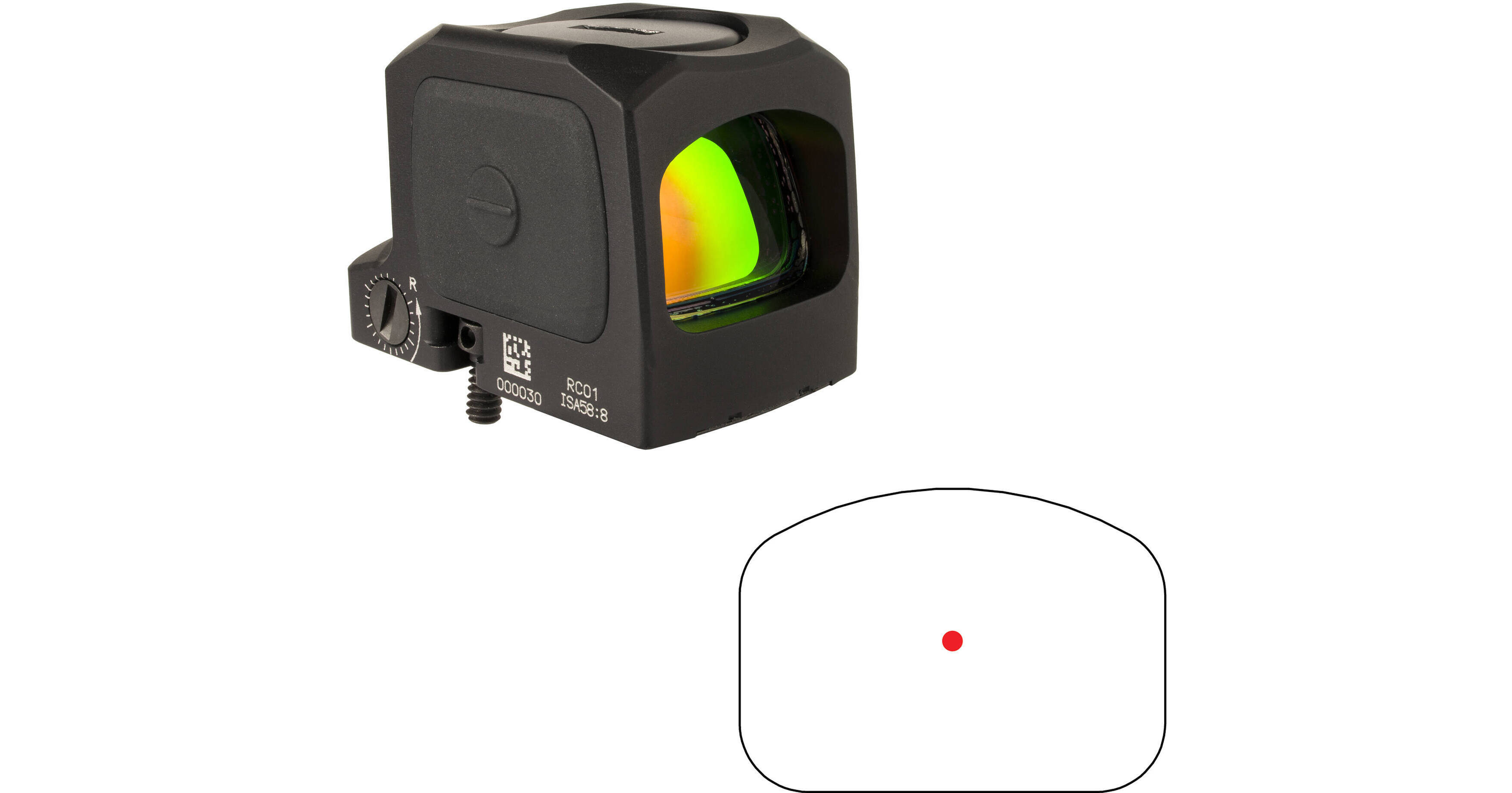 Trijicon RCR Red Dot Sight RCR1-C-3300001 B&H Photo Video