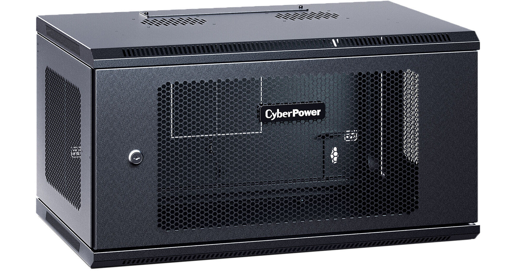 CyberPower Carbon Series Wall Mount Rack Enclosure CR6U61003 B&H