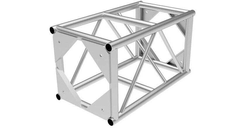 Global Truss 20.5" End Plate Square Truss Straight DT-GP20-3FT