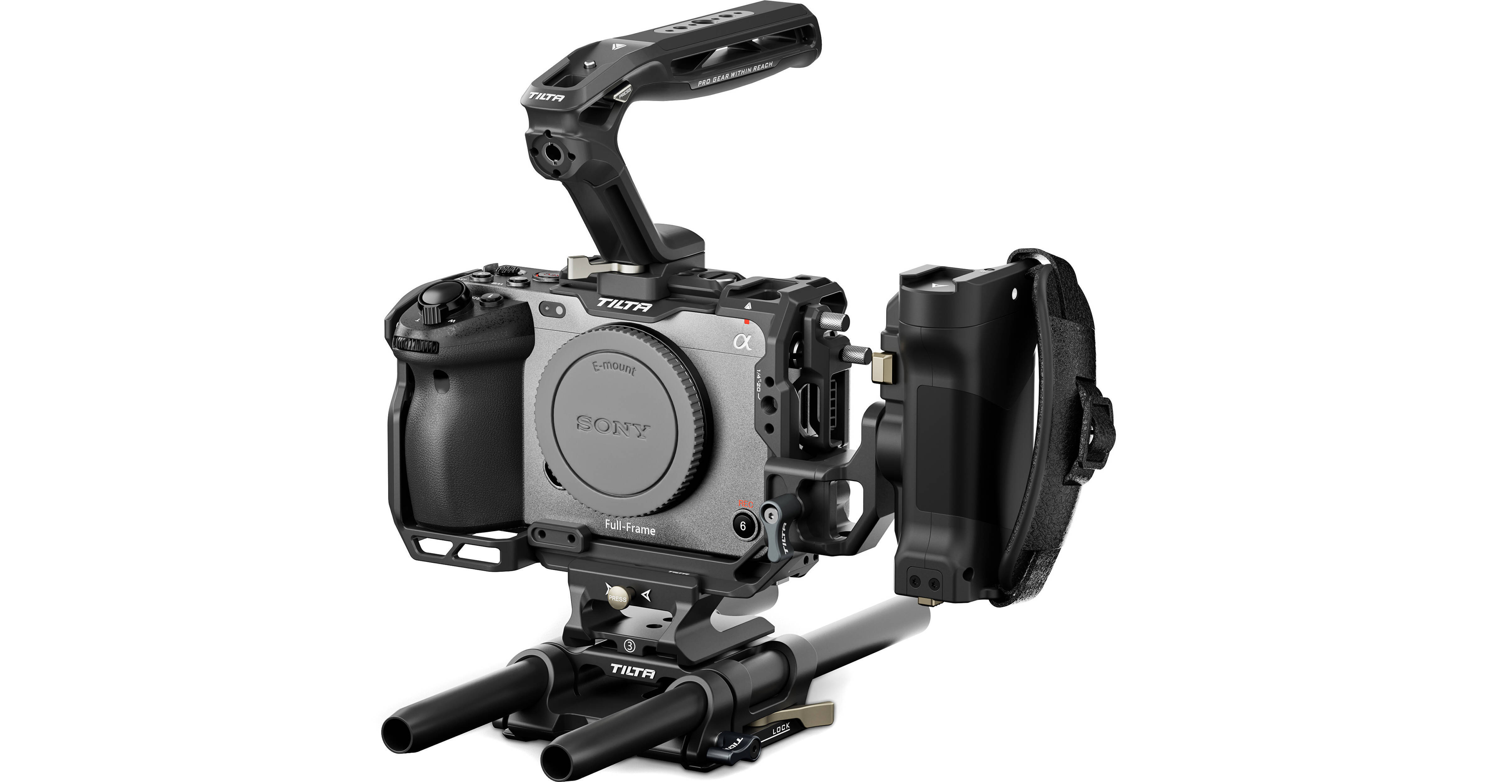 Tilta Camera Cage Pro Kit v2 for Sony FX3 & FX30 TA-T16-C-B B&H