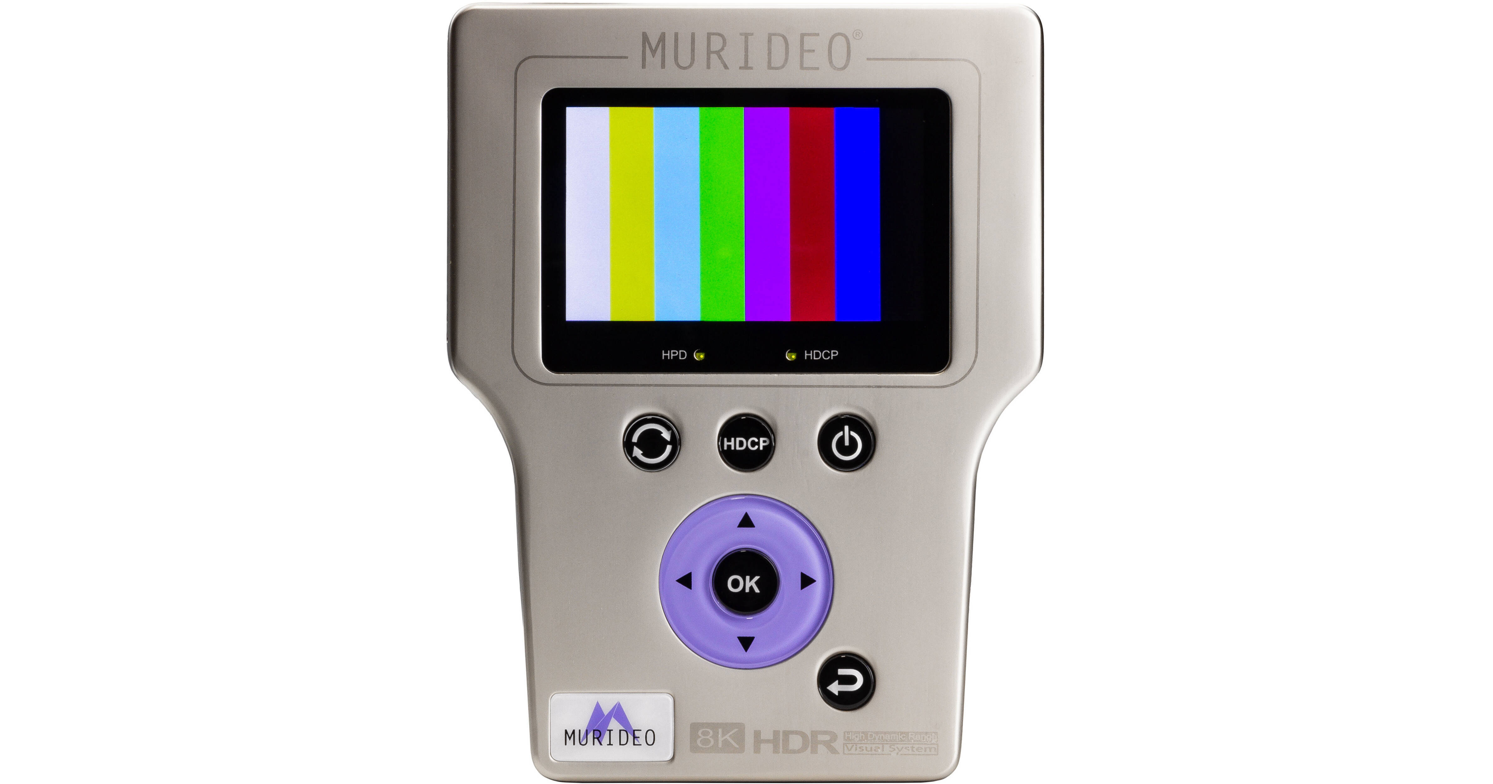Murideo 8K Test Pattern Analyzer with Metal Case MU-SIX-A-8K-M