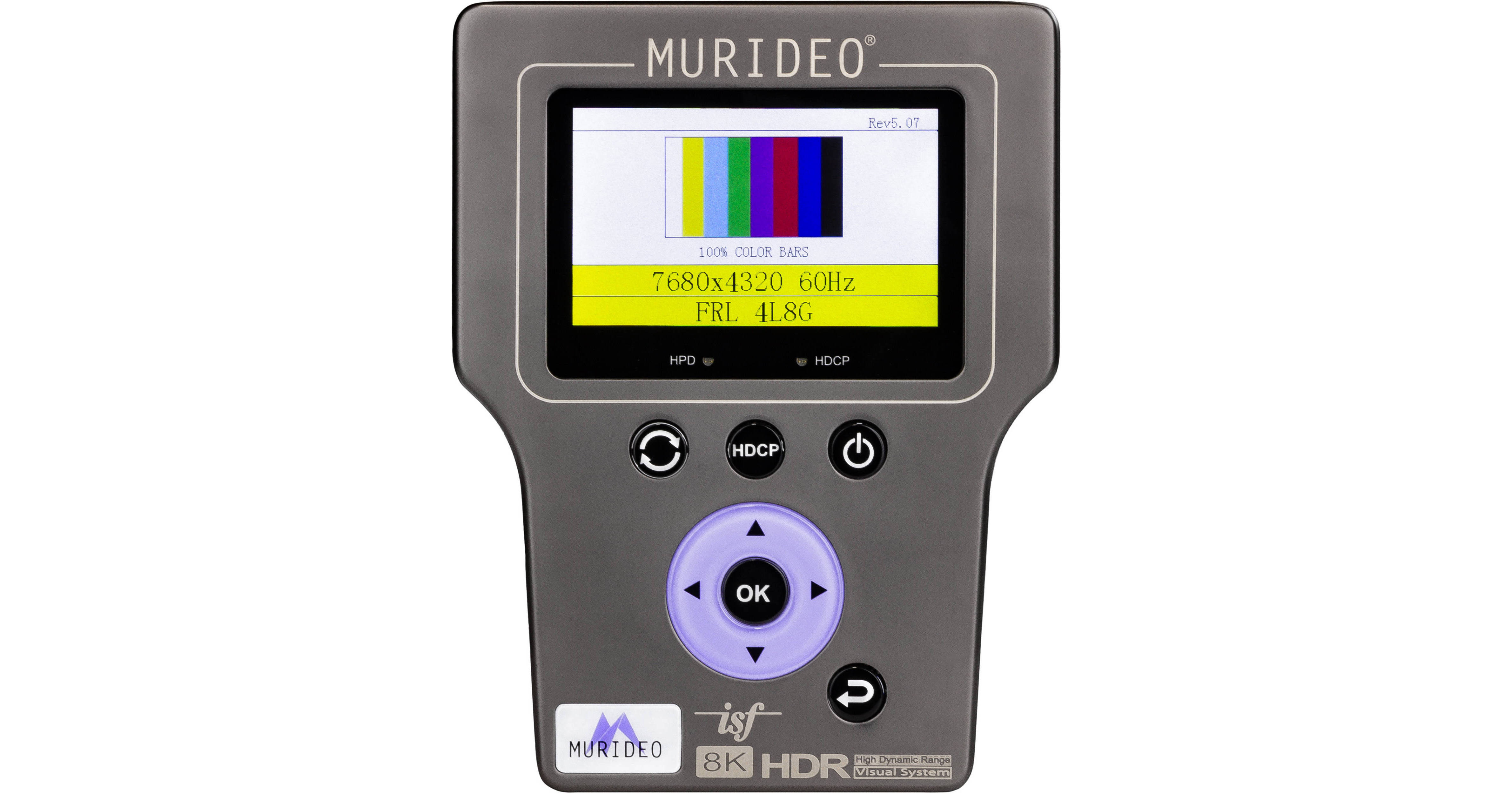 Murideo 8K Test Pattern Generator with Metal Case MU-SIX-G-8K-M