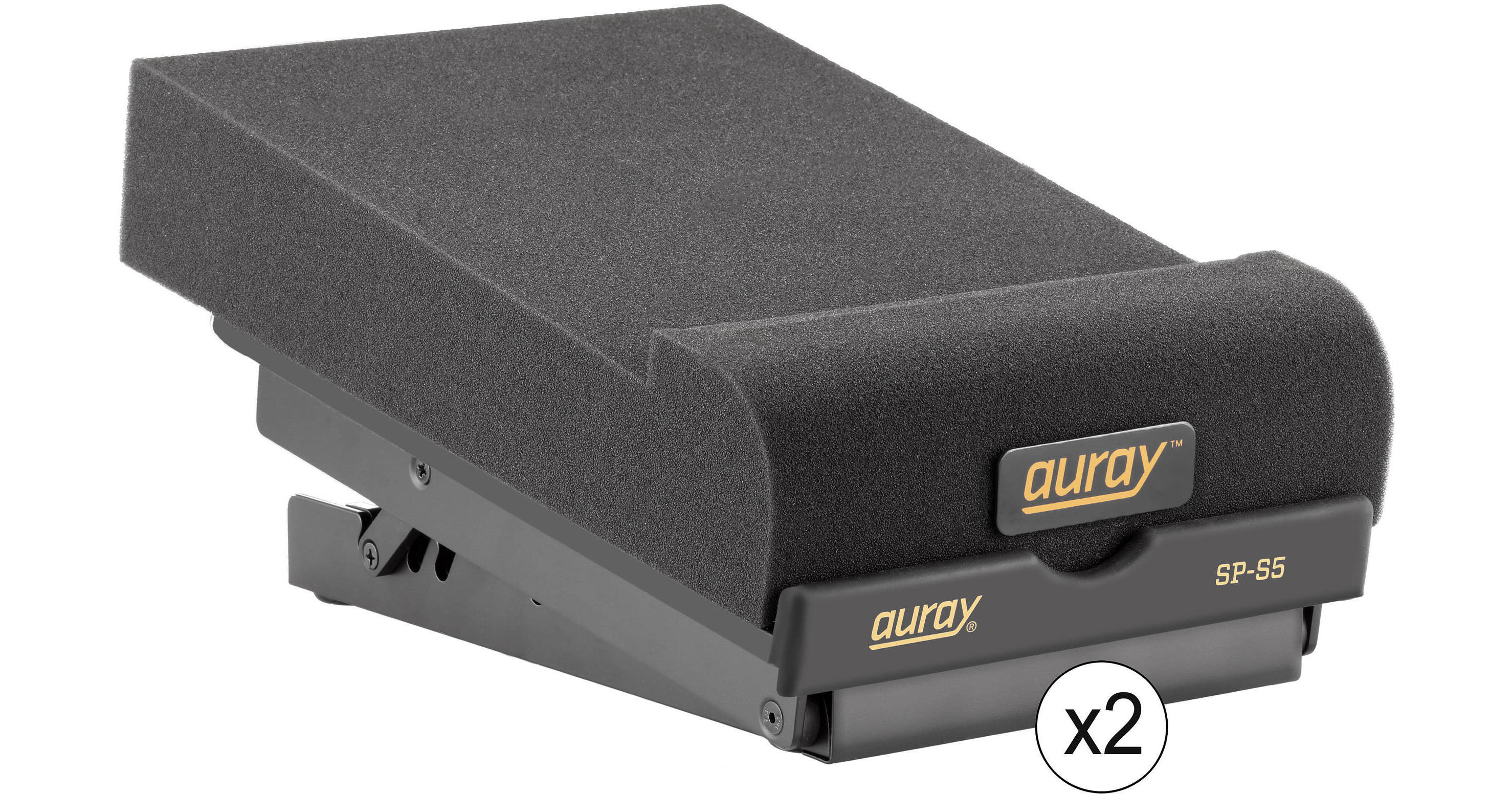 Auray SP-S5 Desktop Studio-Monitor Stand Kit (Pair, Small) B&H