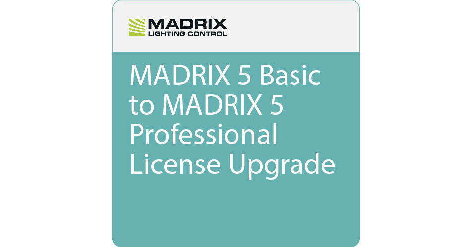 MADRIX MADRIX 5 basic to MADRIX 5 professional IA-SW-005023 B&H
