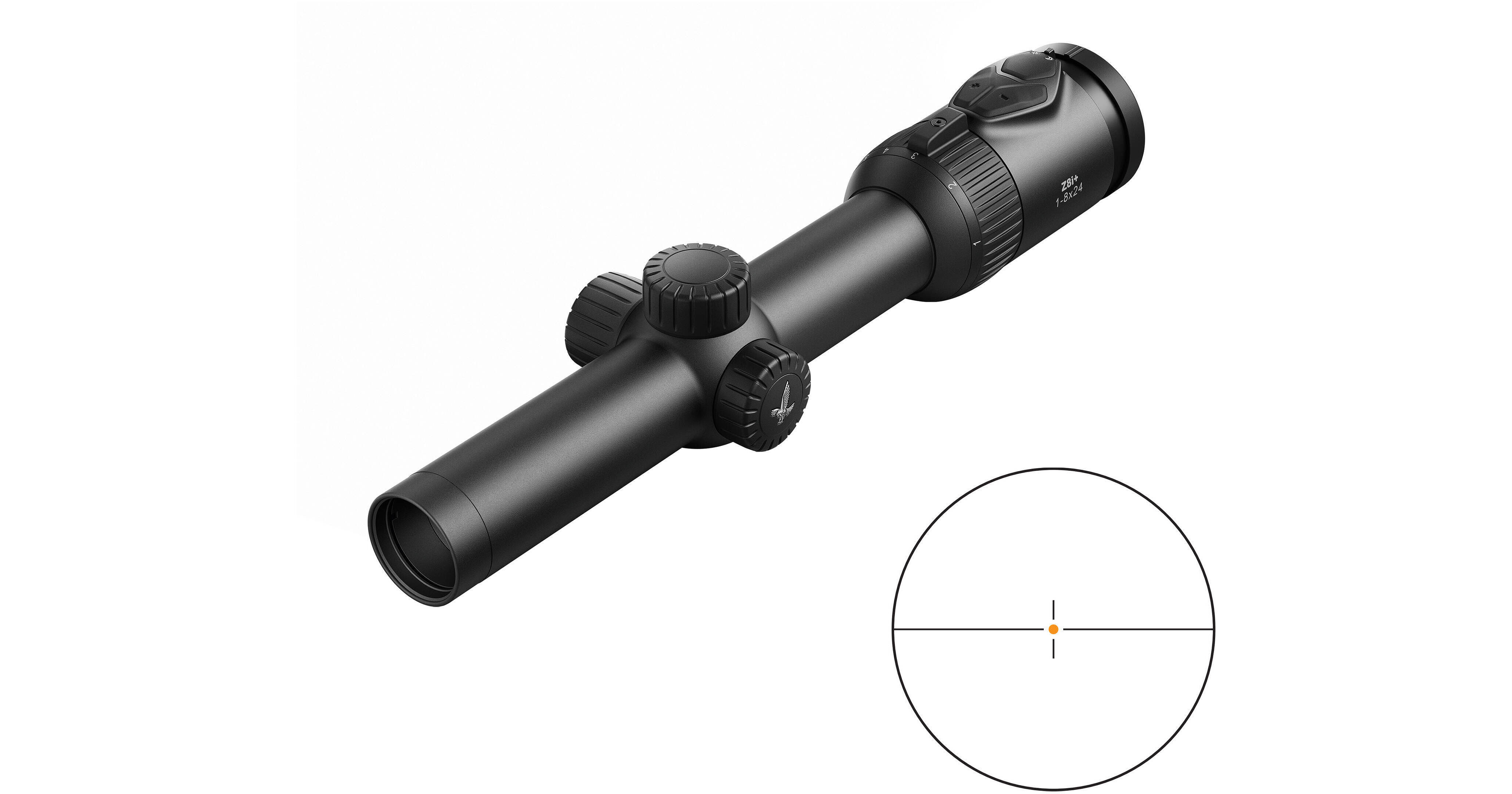 Swarovski 1-8x24 SR Z8i+ Riflescope (LD-I Reticle) 68705 B&H