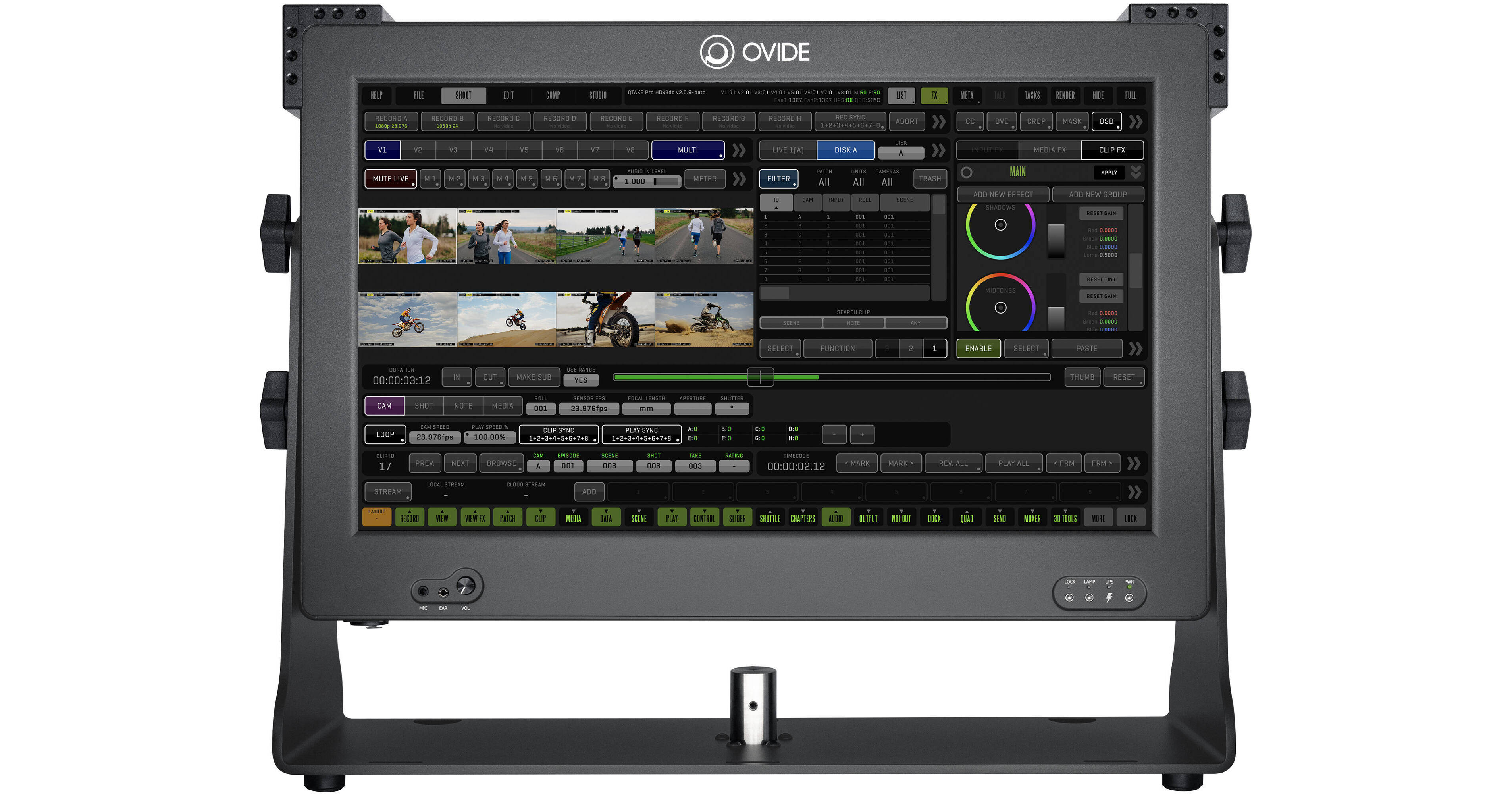 OVIDE Smart Assist M200 Octo with 8 SDI Inputs & 24 SDI