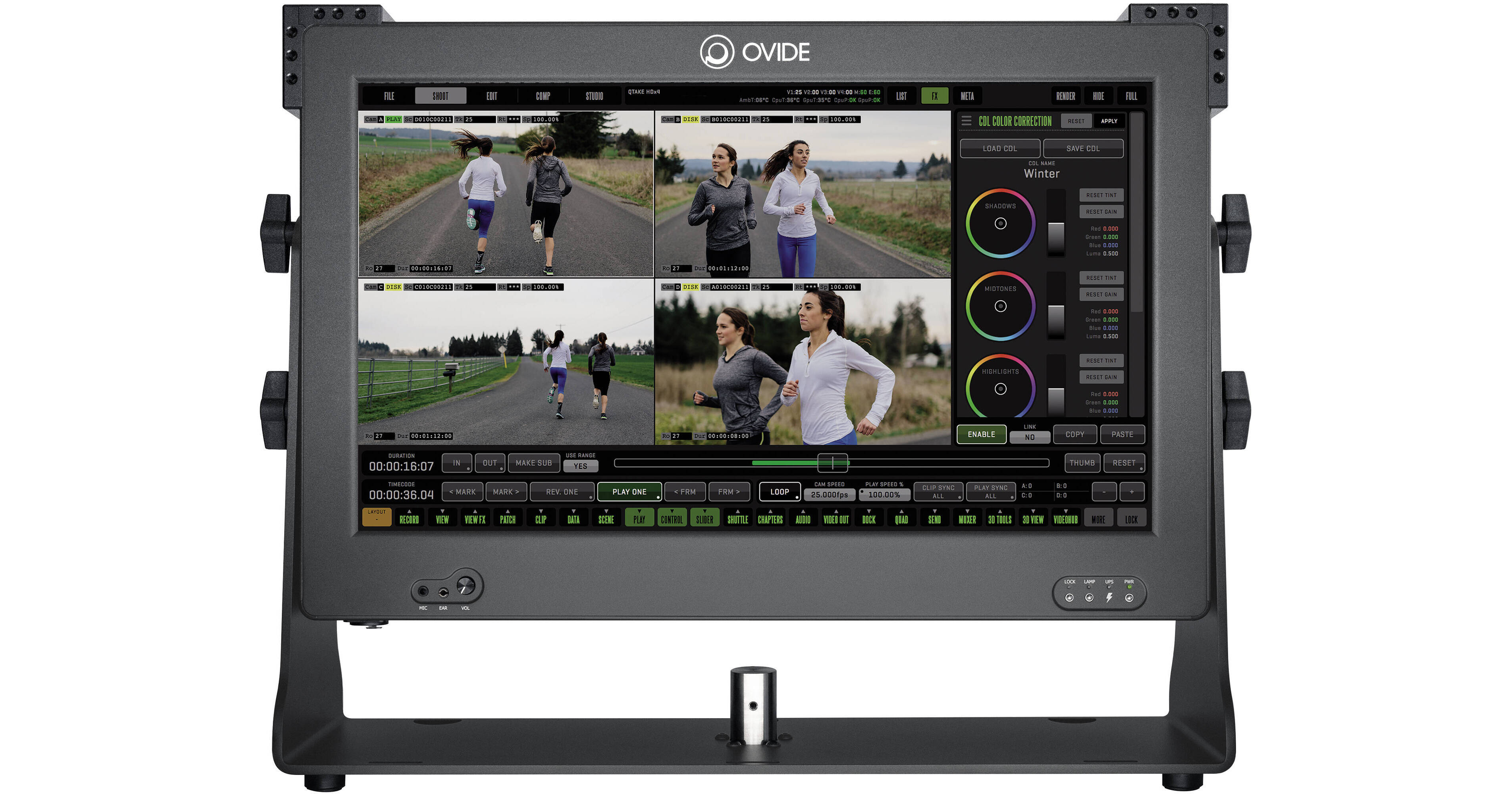 OVIDE Smart Assist M200 Quad with 4 SDI Inputs & 12 SDI