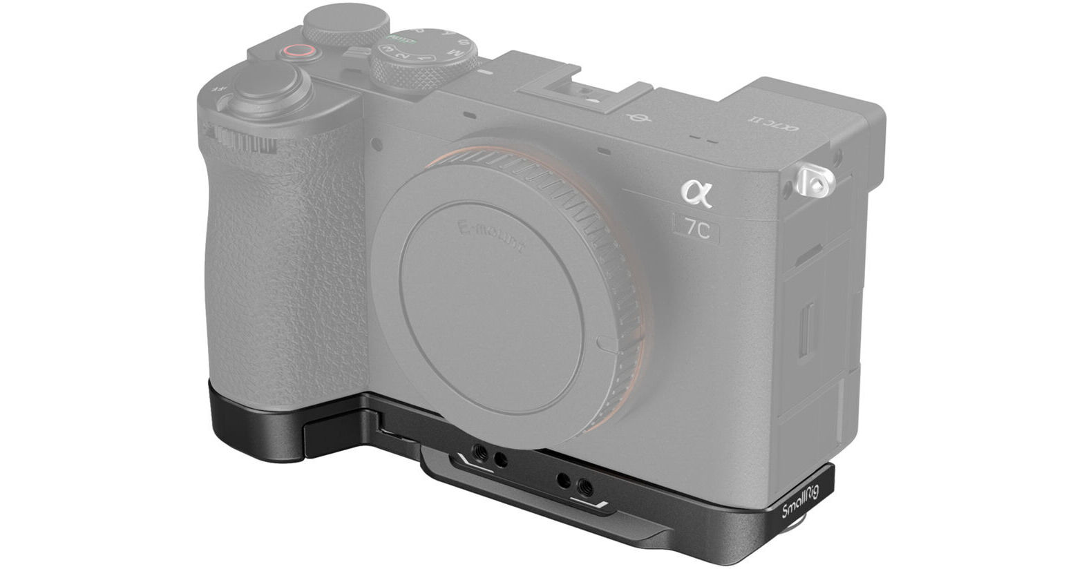 SmallRig Bottom Mount Plate for Sony a7C II & a7CR (Black) 4438