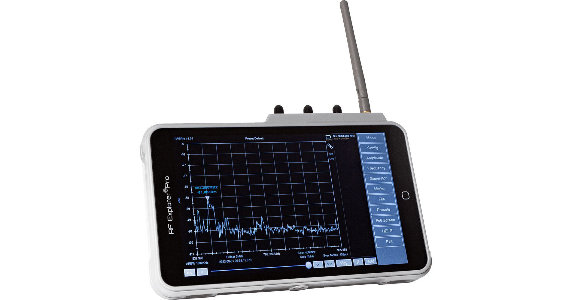RF Venue RF Explorer Pro Portable RF Spectrum RF-EXPLORER-PRO