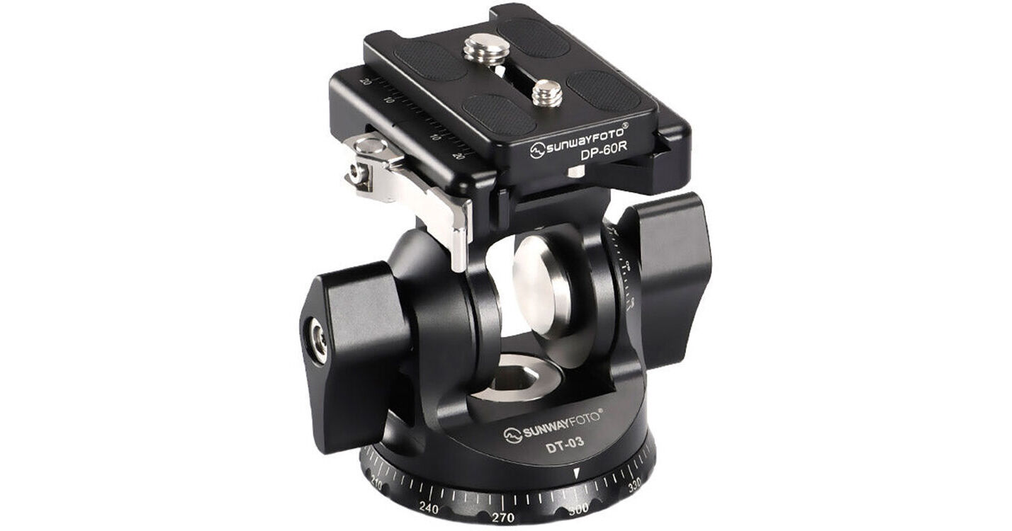Sunwayfoto DT-03 Tilt Head with Arca-Type QR and DT-03 B&H Photo