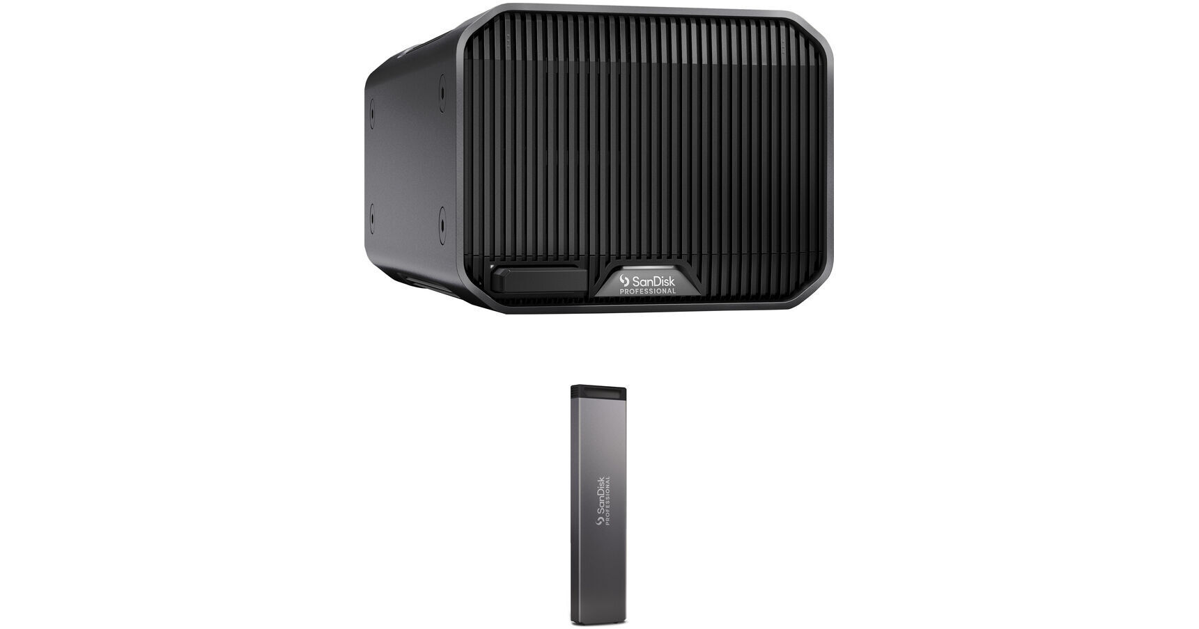 SanDisk Professional 16TB G-RAID Mirror & 4TB PRO-BLADE SSD Mag