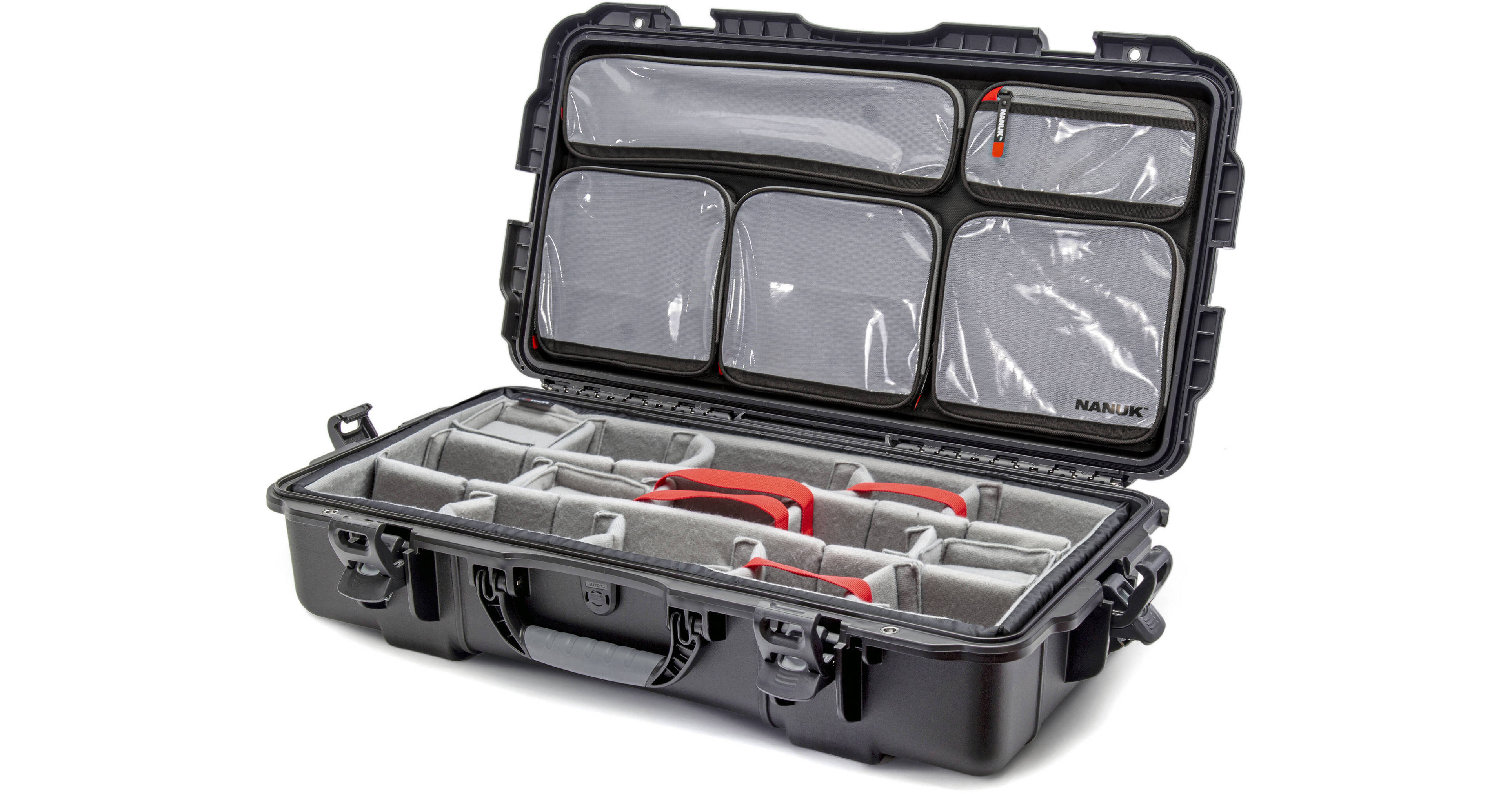 Nanuk 980 Hard Case Pro Photo Kit (Black, 36L) 980S-060BK-0A0