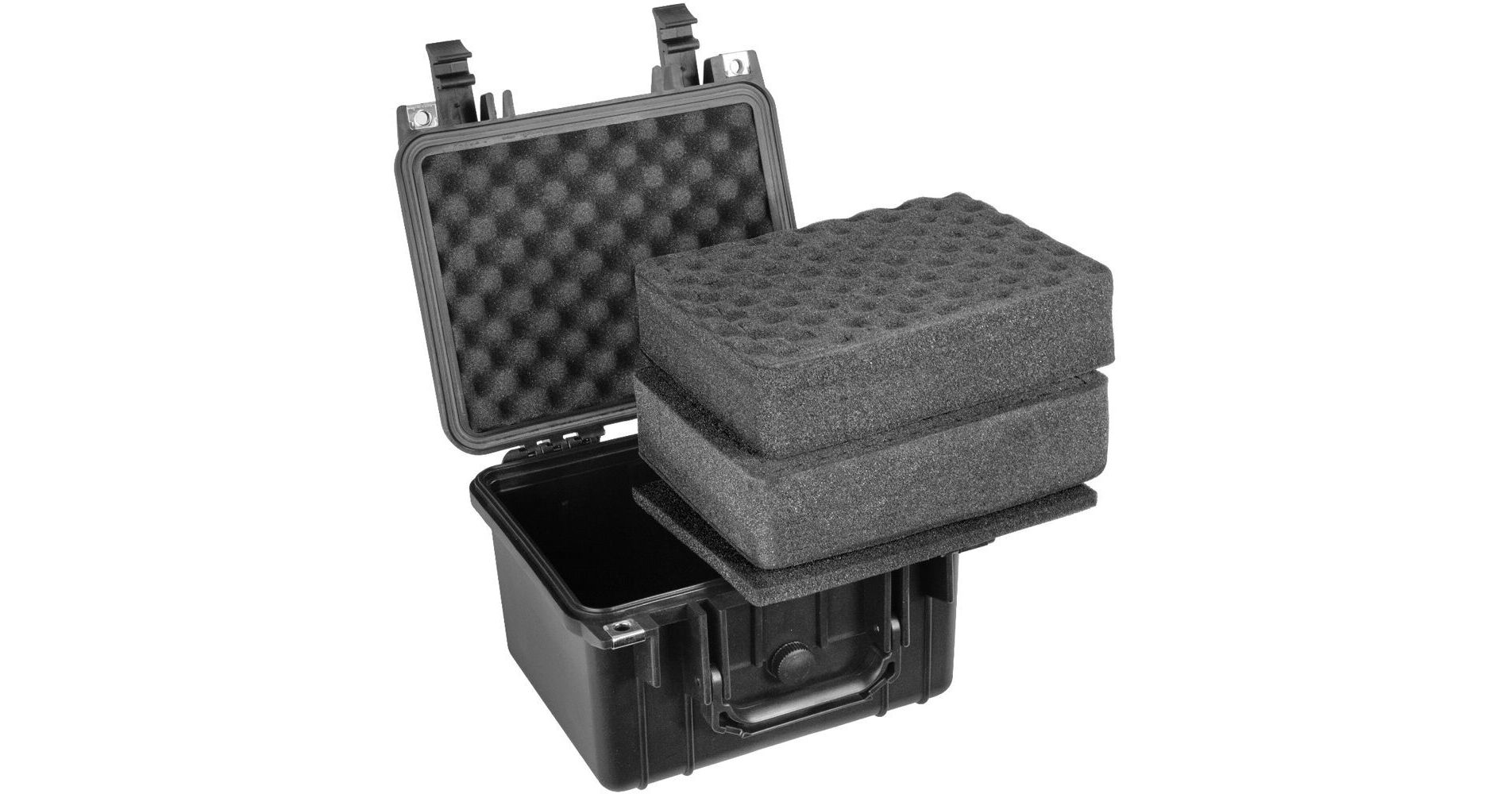 Eylar Gear Case with Foam (Small, Deep, Black) SA00023 B&H Photo