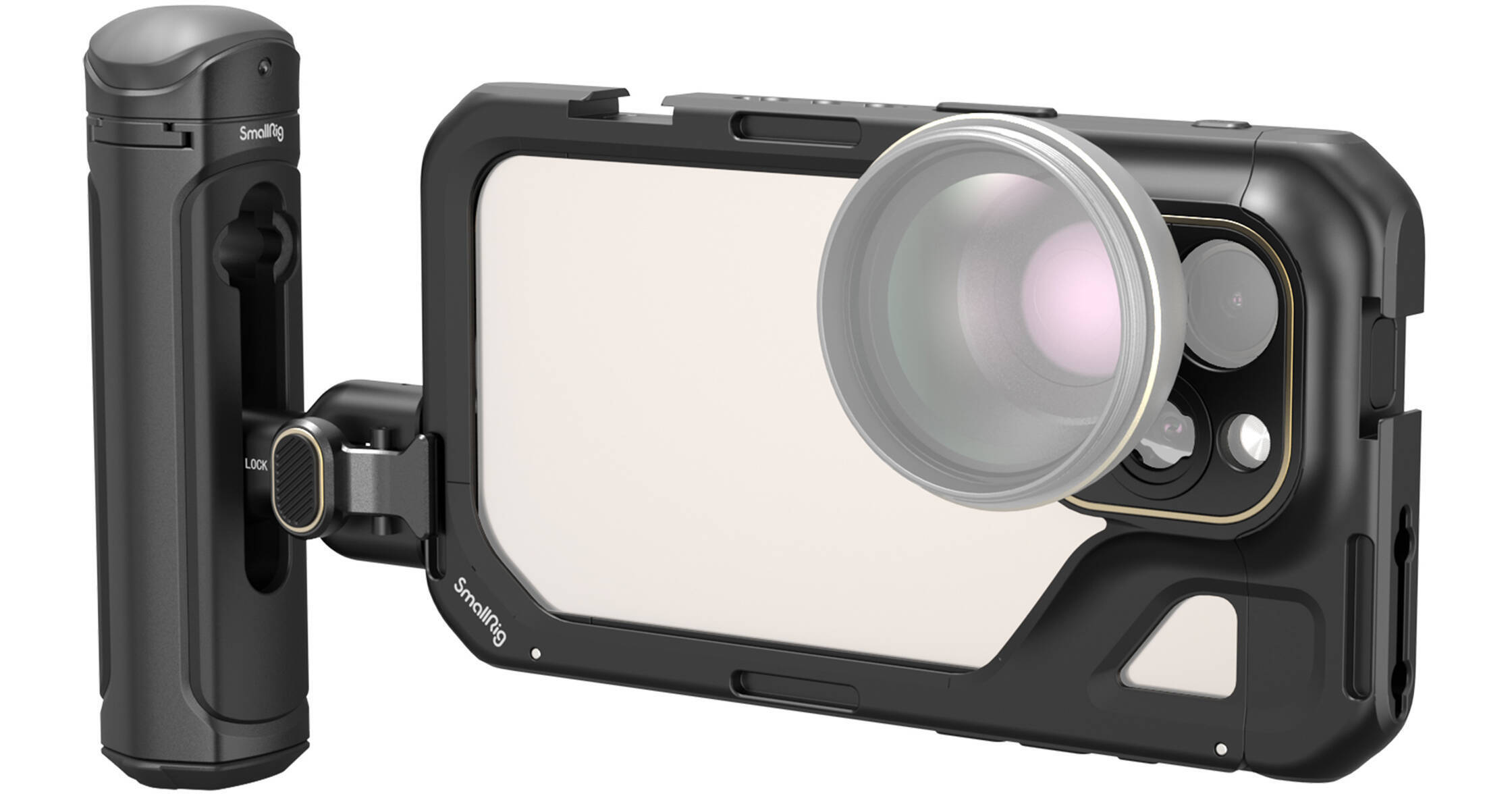SmallRig Mobile Video Cage Kit with Single Handle for iPhone
