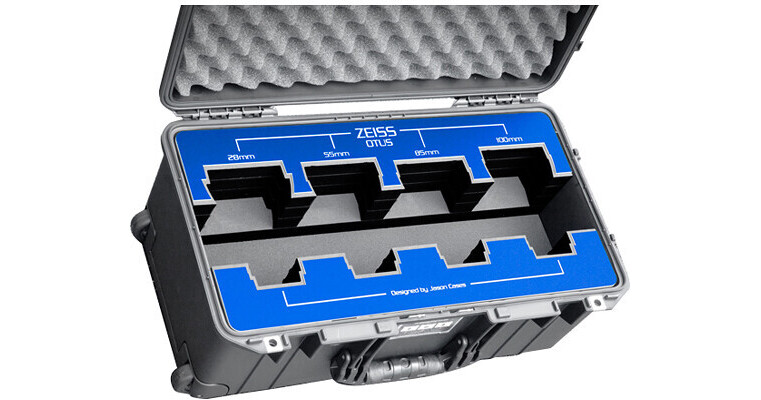 Jason Cases Wheeled Carry Case for Zeiss Otus 4-Lens Set