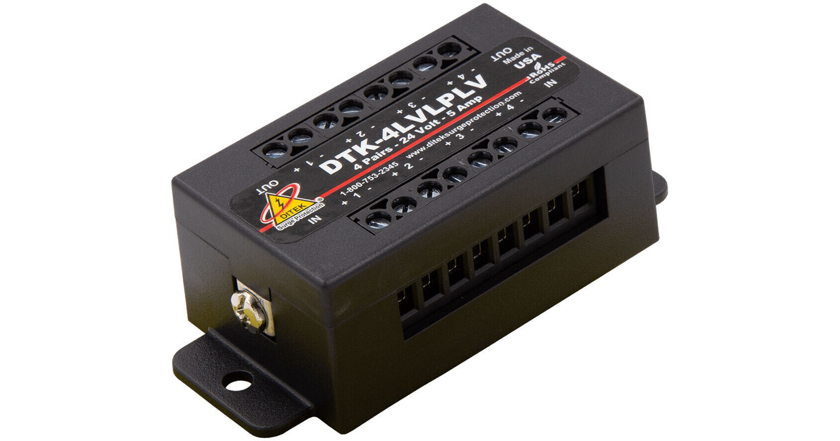 DITEK DTK-2LVLPLV Low-Voltage Surge Protector DTK-2LVLPLV B&H