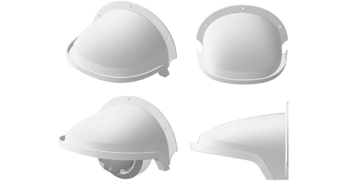 Speco Technologies DSS2 Universal Sun & Rain Shield DSS2 B&H