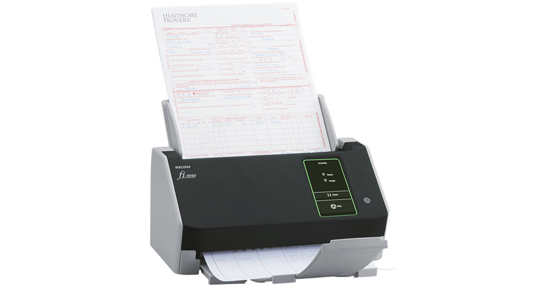 Ricoh fi-8040 Desktop Scanner Premium Bundle CG01000-310059 B&H