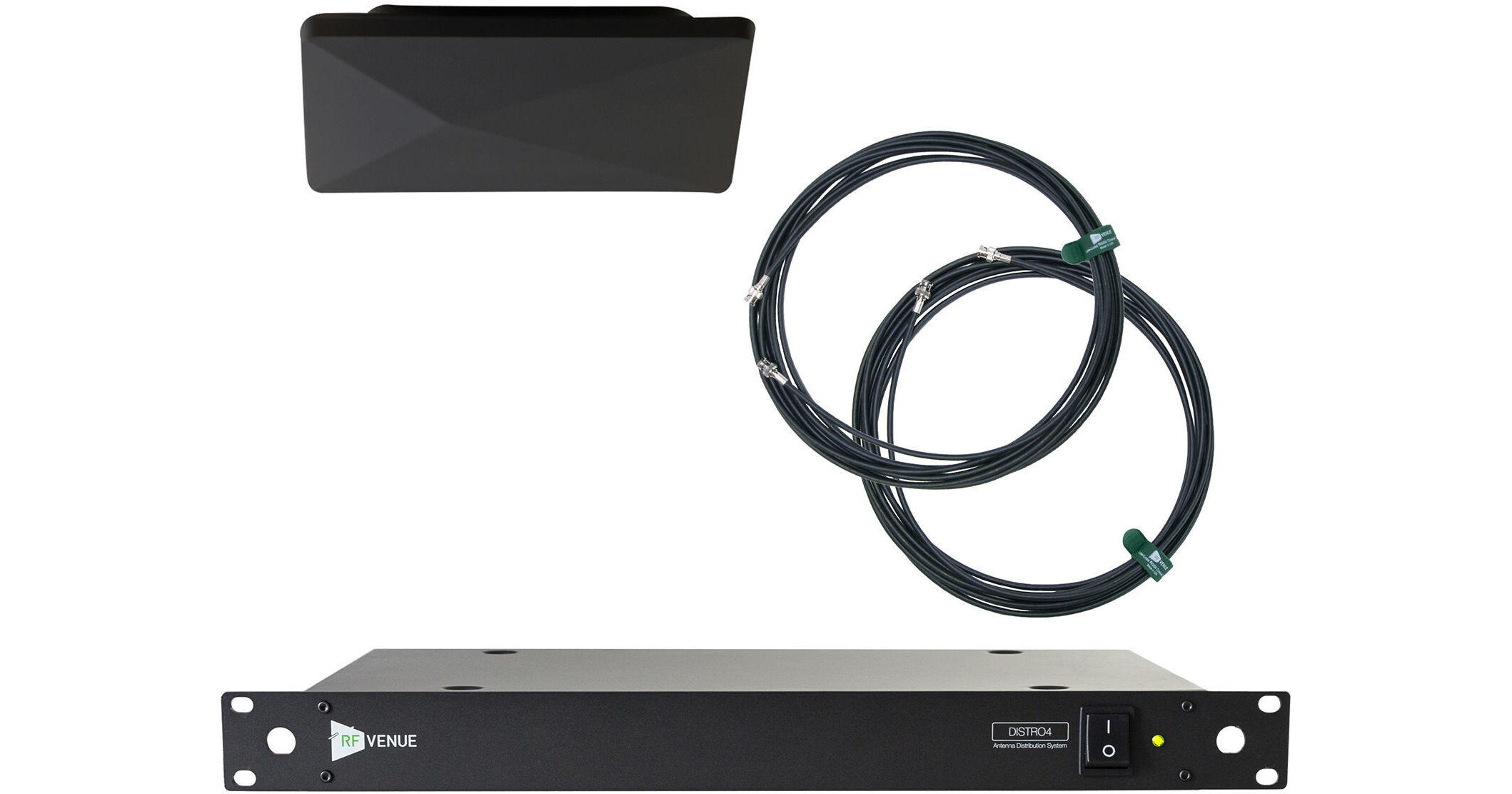 RF Venue Diversity Architectural Antenna & DISTRO4 D-ARCBDISTRO4