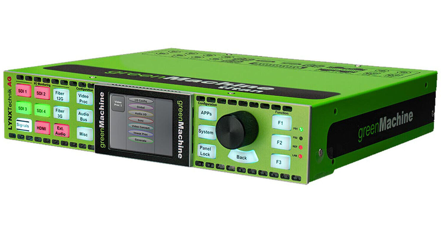 Lynx Technik AG greenMachine Titan UHD 4K 12G-SDI GMPT UPXD US
