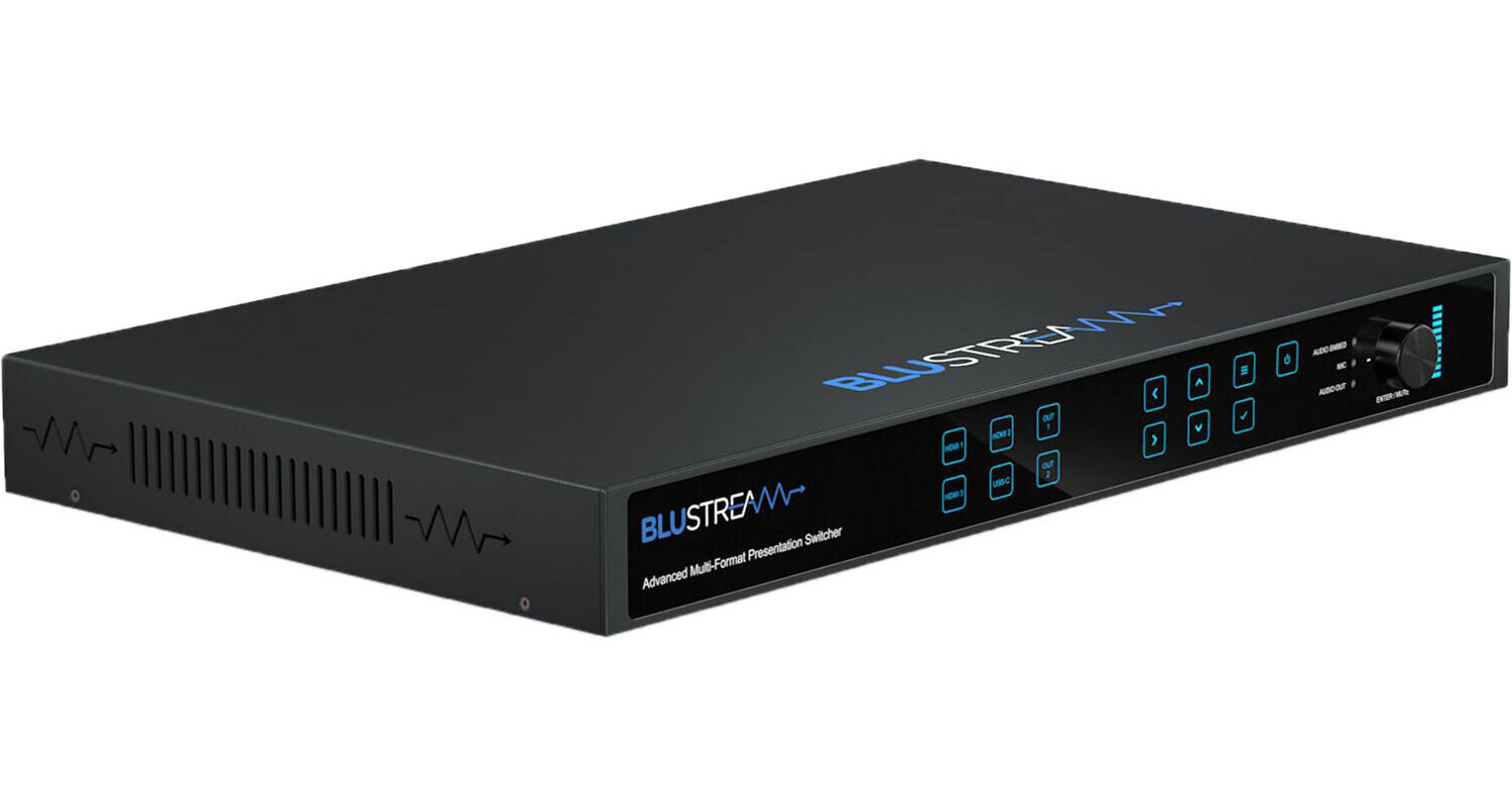 Blustream 4x2 Advanced Multi-Format Presentation Switcher