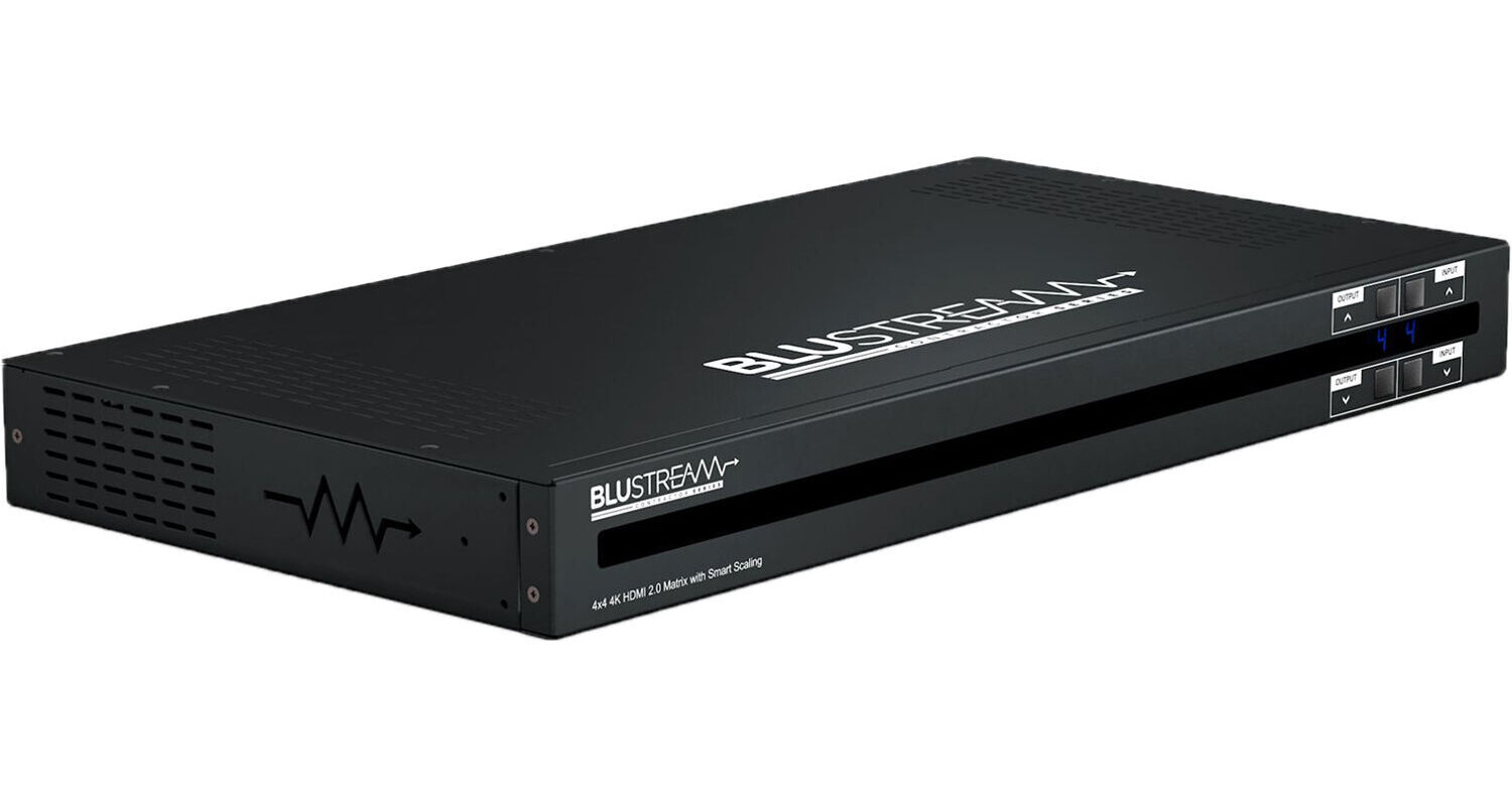 Blustream Contractor 4x4 4K HDMI 2.0 Matrix Switcher CMX44CS B&H