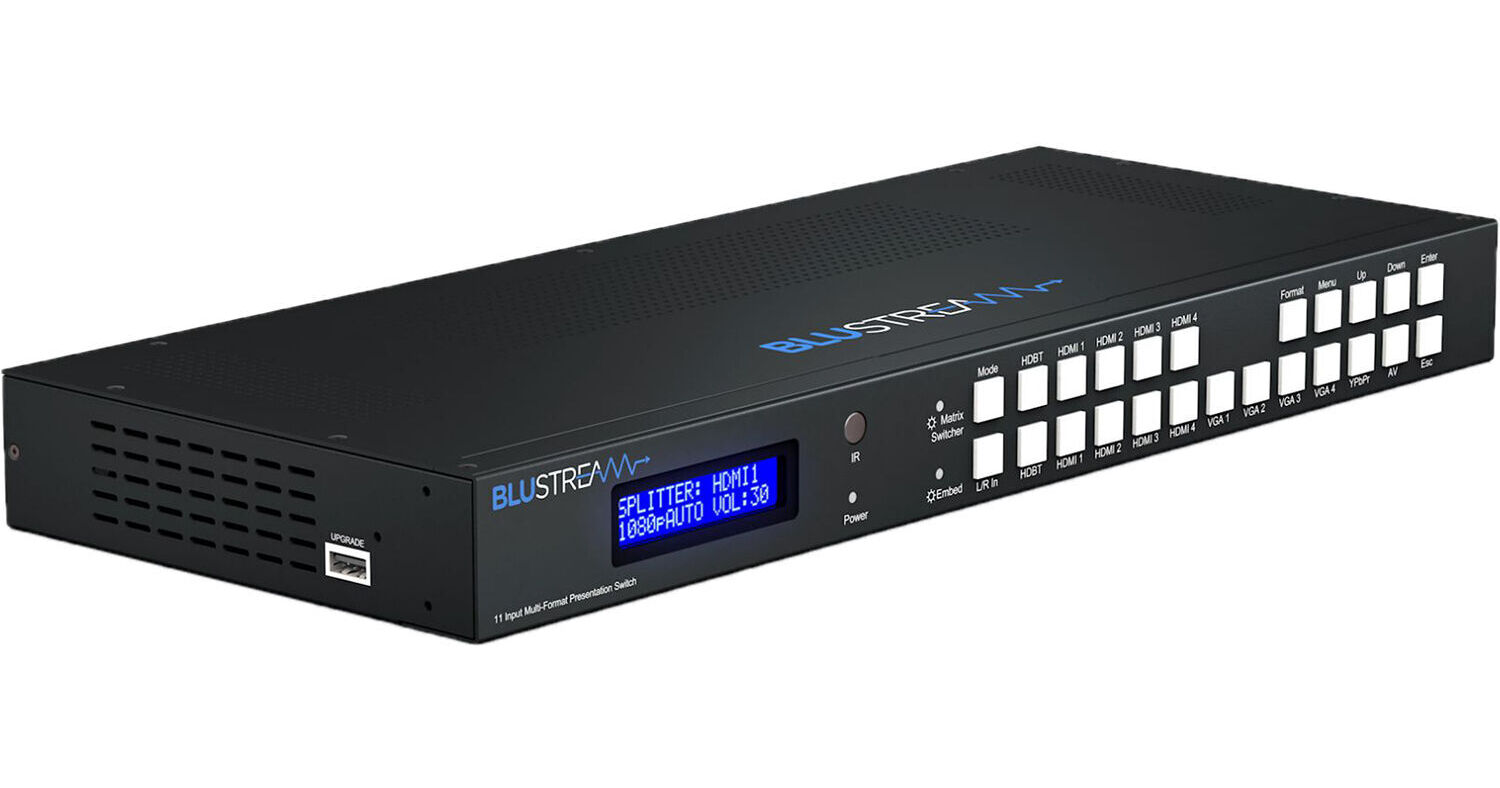 Blustream 11-Input / 2-Output Multi-Format Presentati MFP112 B&H