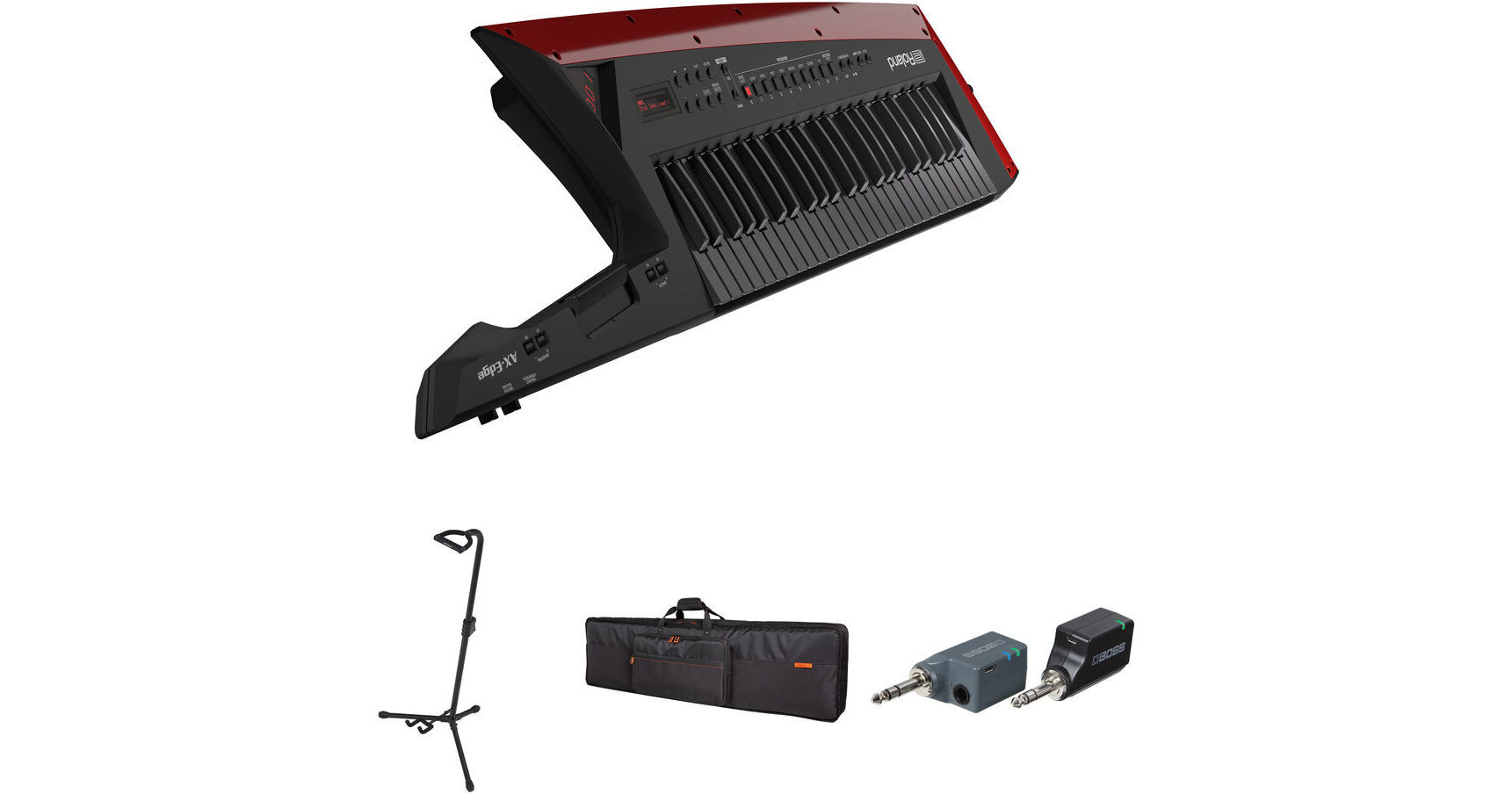 Roland AX-Edge 49-Key Keytar Synthesizer Kit with Wireless