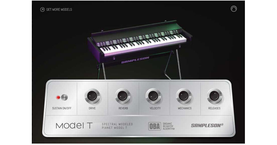 Sampleson Model T Electric Piano Virtual Instrument 1397-1010