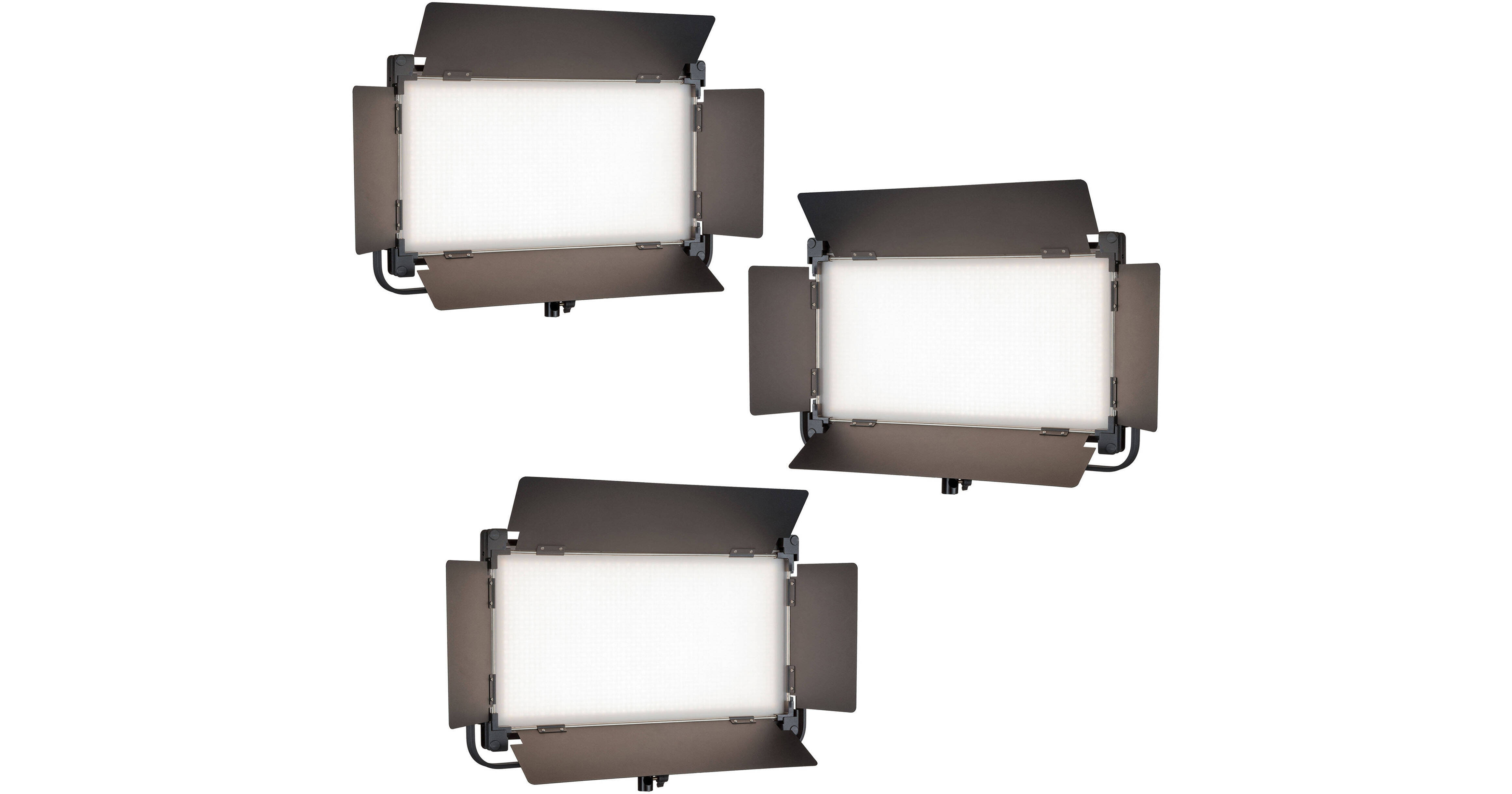 Genaray 120W Twin LED Bi-Color Panel (3-Light Kit) B&H Photo