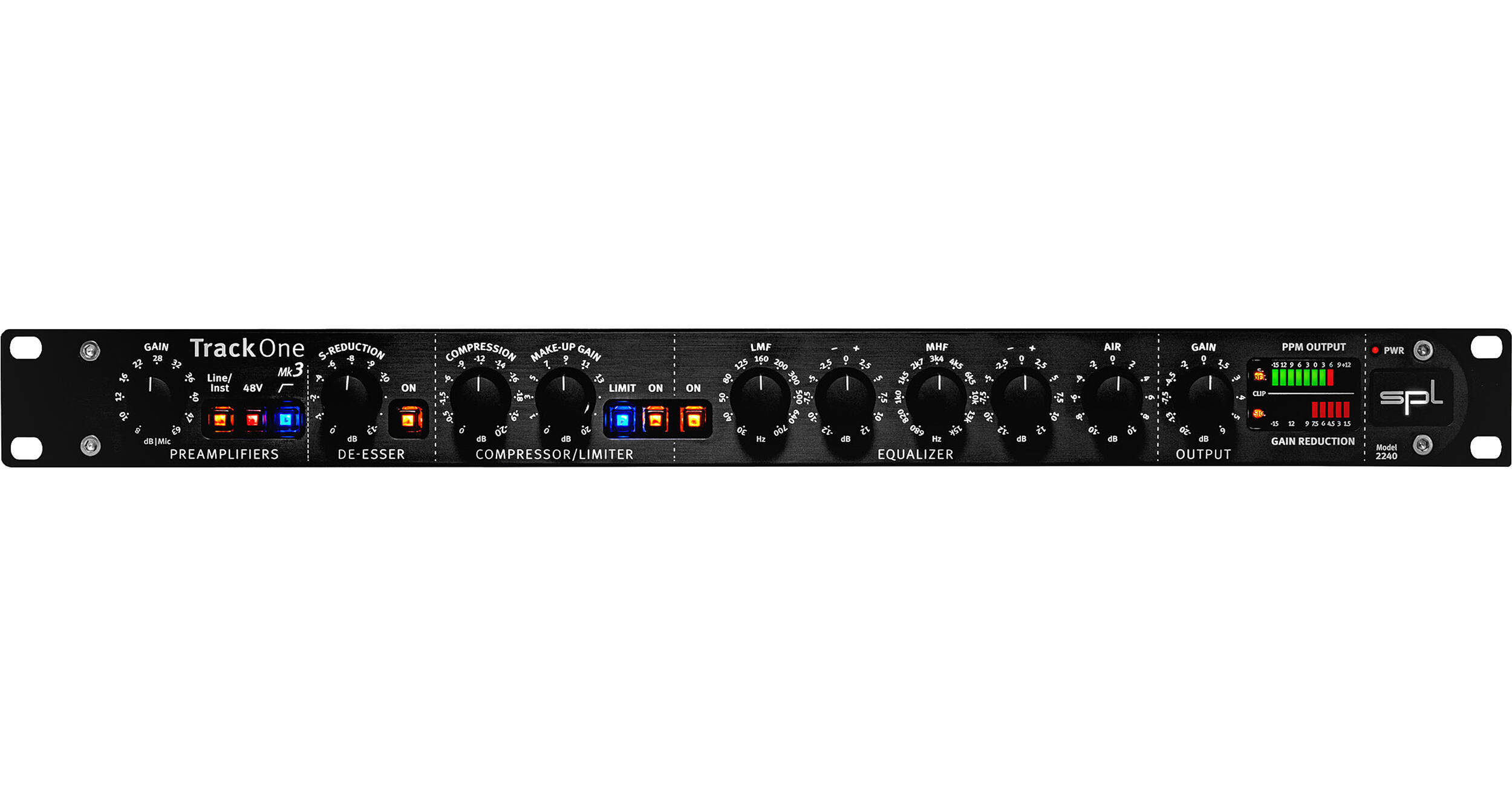 SPL Studio Series Track One Mk3 Compact Channel Strip 2240 B&H